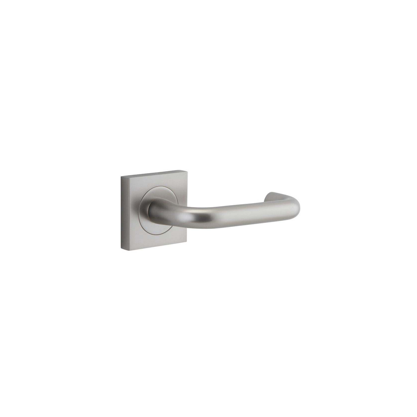 Iver Oslo Square Lever Door Handle on Rose Passage | ArchiPro AU