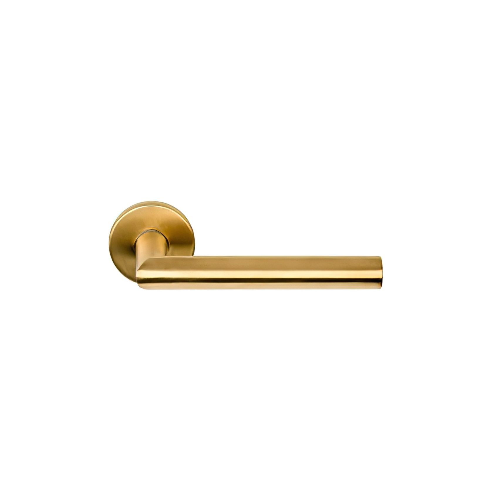 Formani BASICS LB2-19 Door Lever Handle on Rose | ArchiPro AU