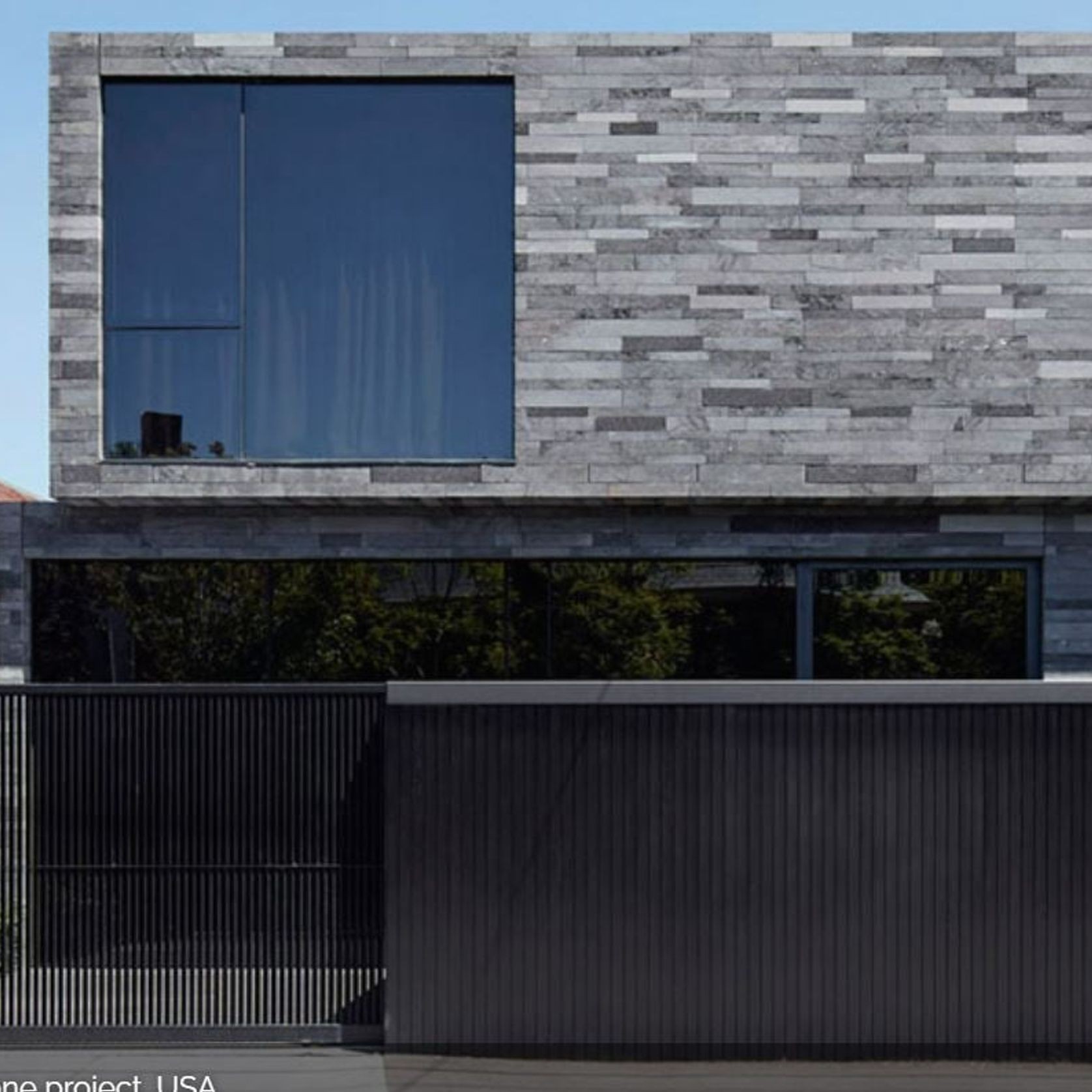 Black Lavastone Wall Cladding | ArchiPro AU
