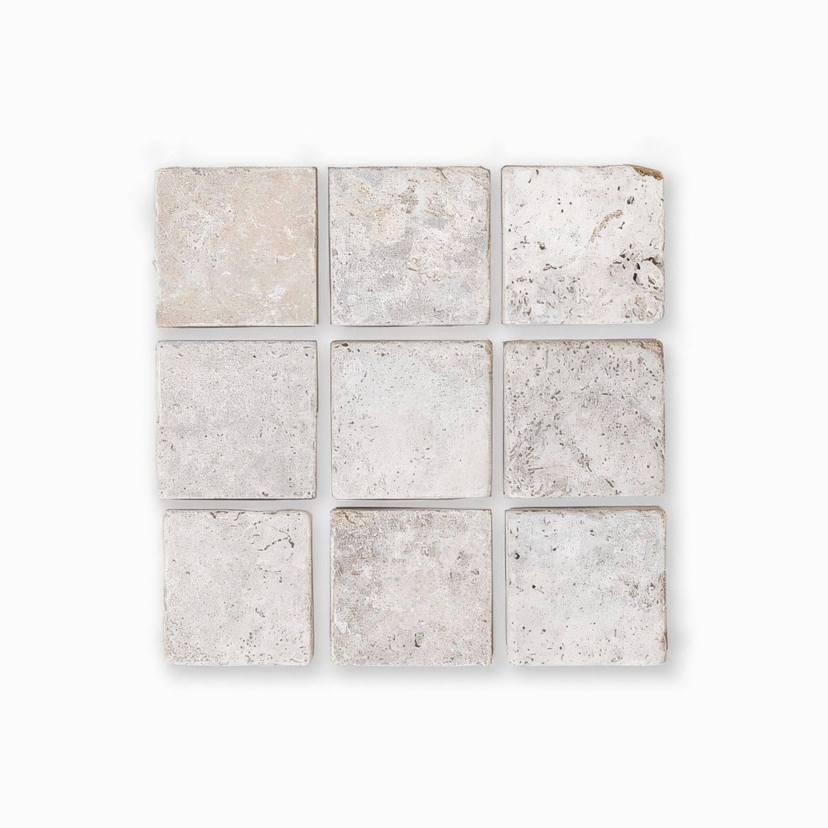 Platinum Travertine Tumbled | Cobblestones | ArchiPro AU