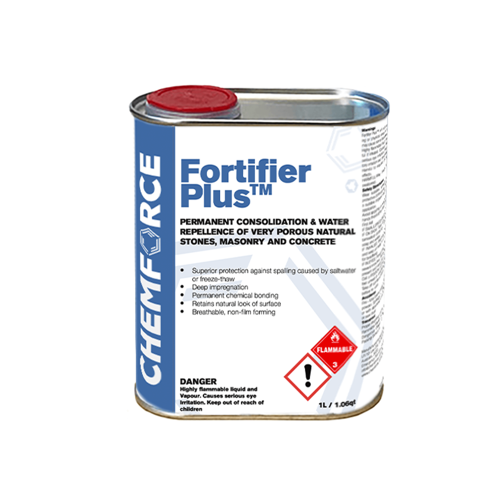 Fortifier Plus - Salt Protection Stone Sealer - 1 Litre | ArchiPro AU