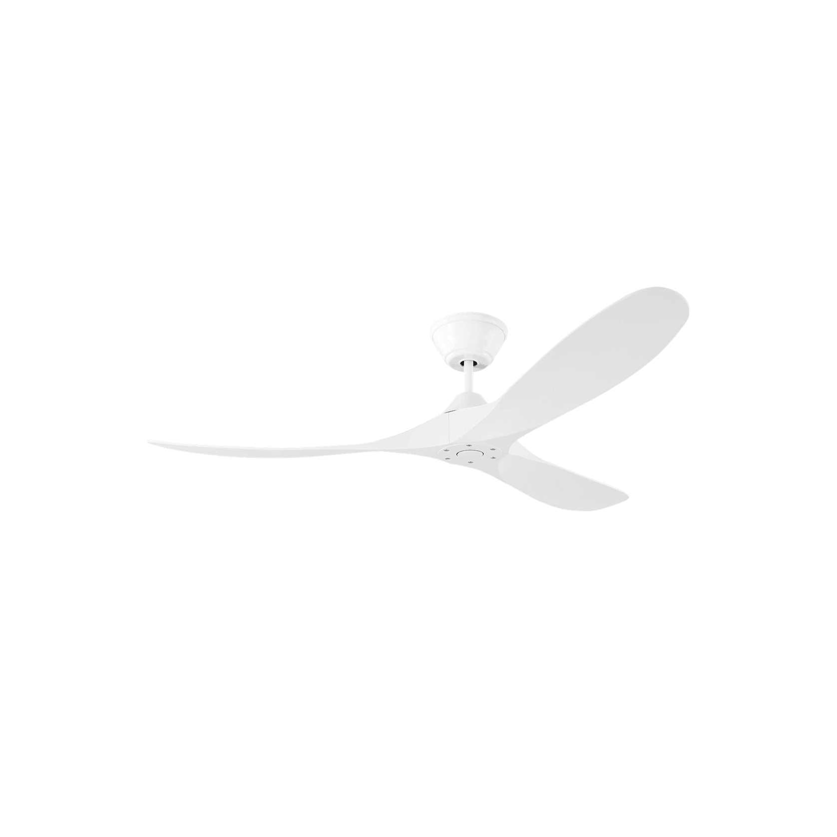 Milano Ceiling Fan Zest White With White Blade | ArchiPro AU