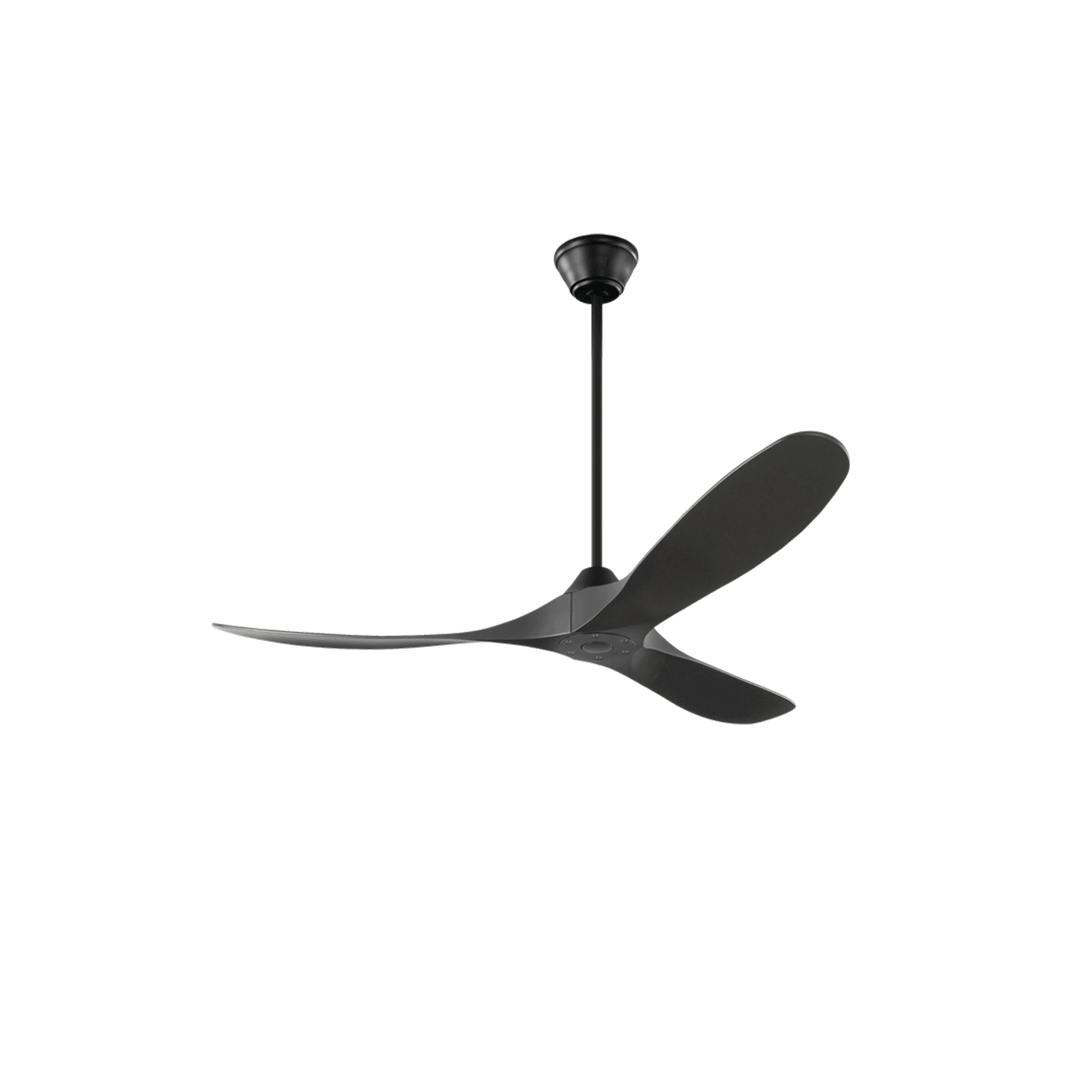 Milano Ceiling Fan Zest Black With Black Blade | ArchiPro AU