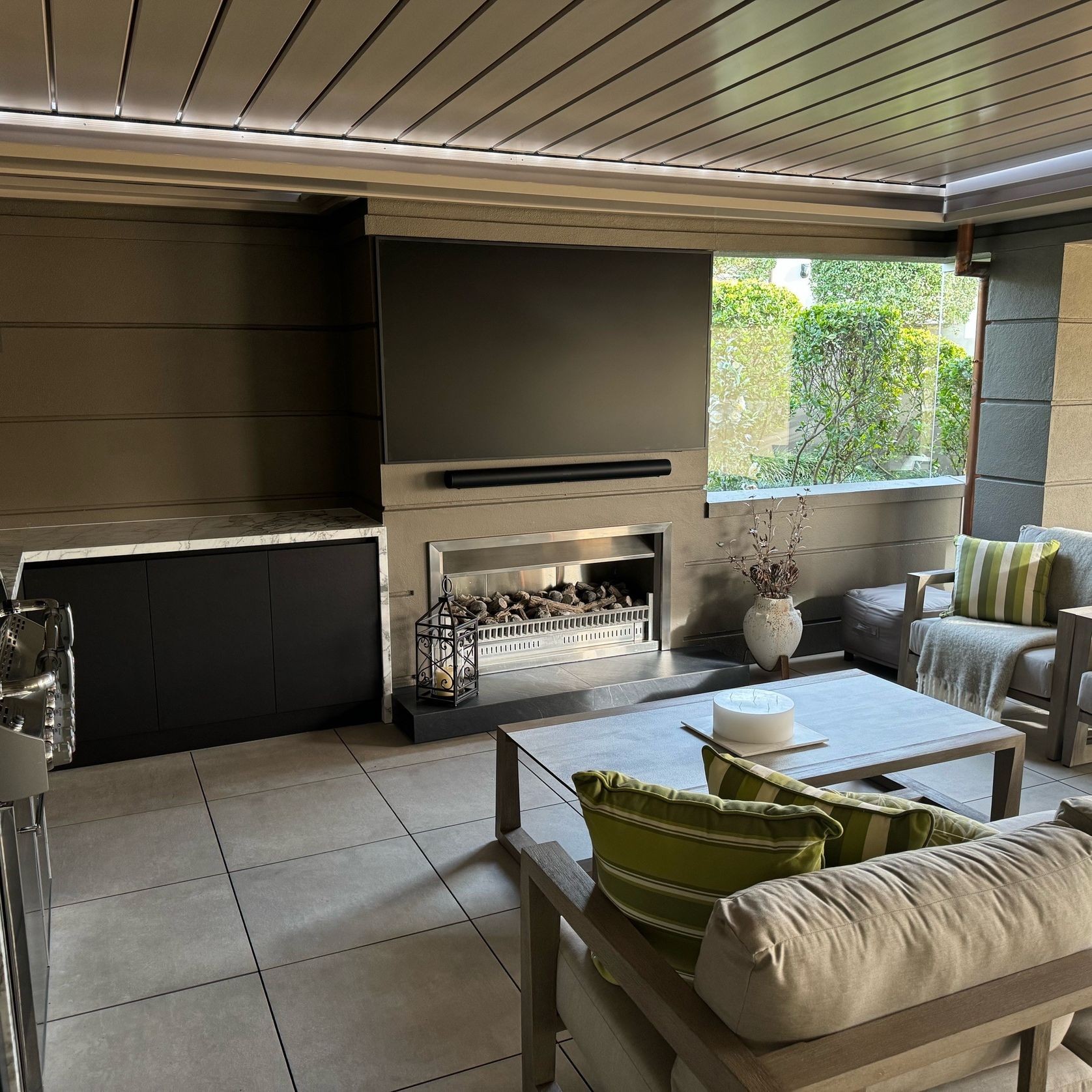 220/35 Slimline Roof Louvre for Opening & Retract Roofs | ArchiPro AU