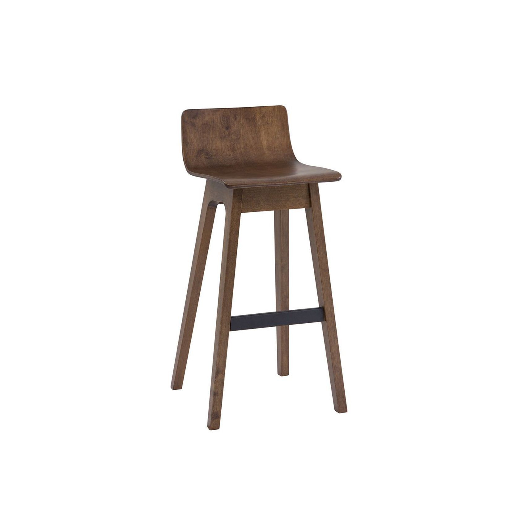 AVA Bar Stool - Walnut | ArchiPro AU