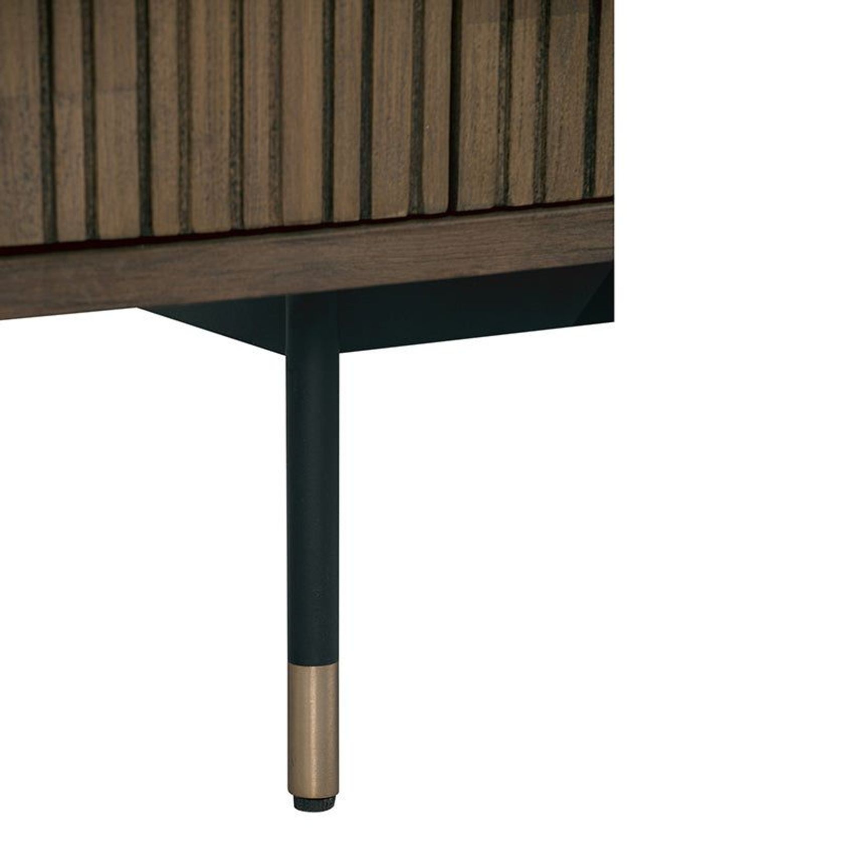 HAMILTON Sideboard Buffet Solid Acacia Wood 160cm - Toffee Colour ...