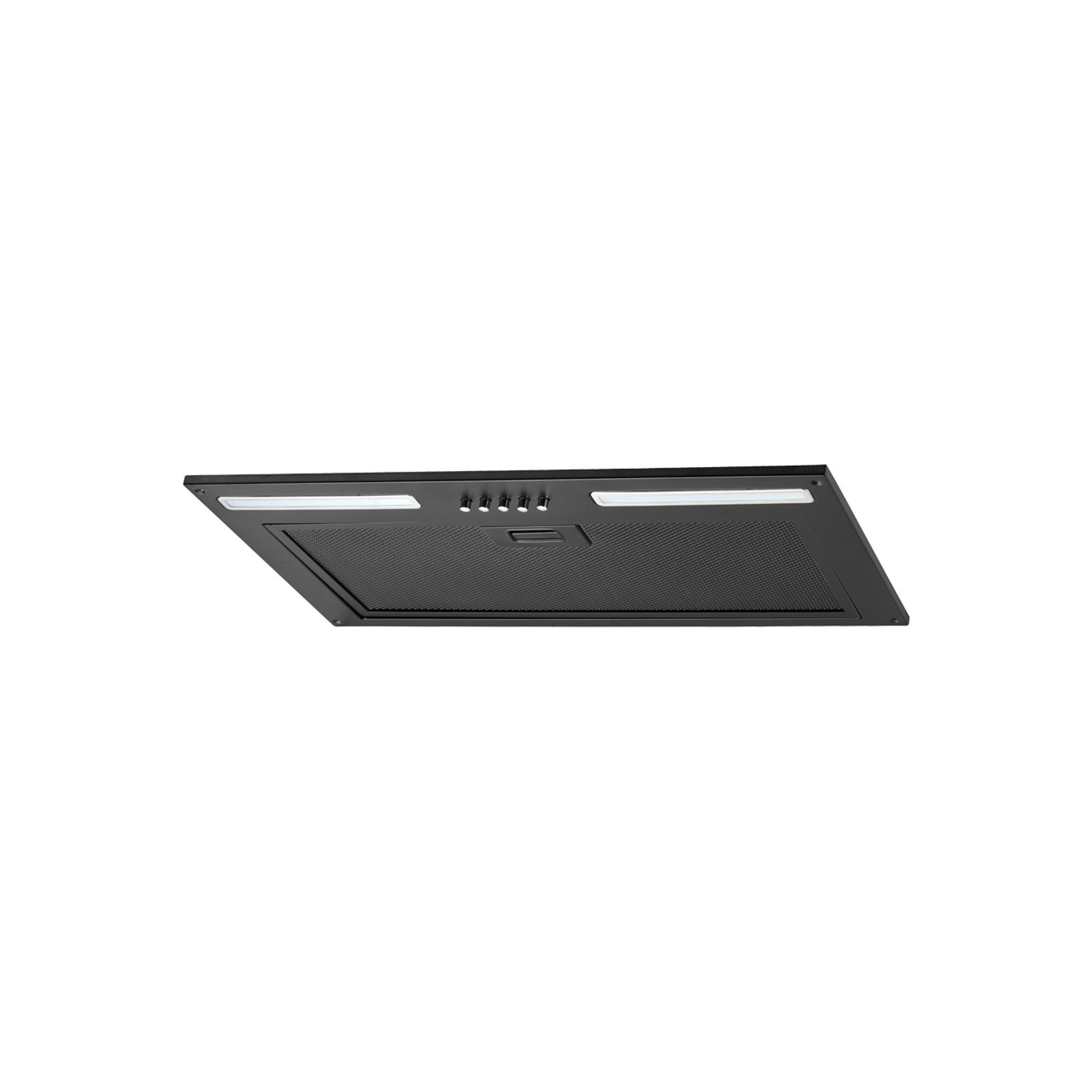 Black Undermount Rangehood 600mm (Non Silent) - NAUM-6B | ArchiPro AU