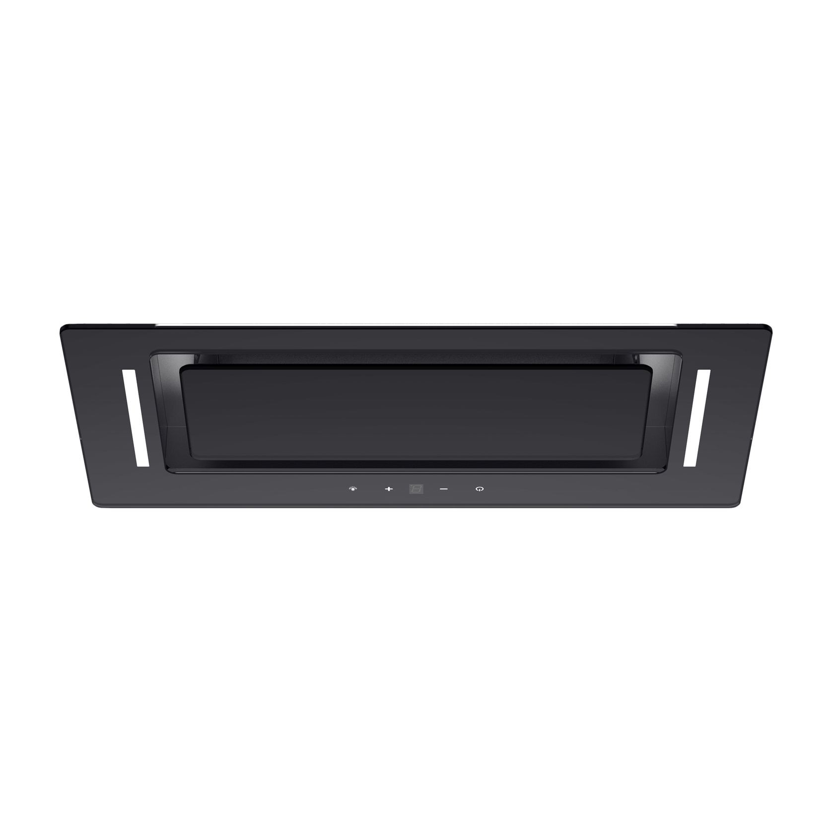 Black Glass Undermount Rangehood 600mm - BGUM-6B | ArchiPro AU