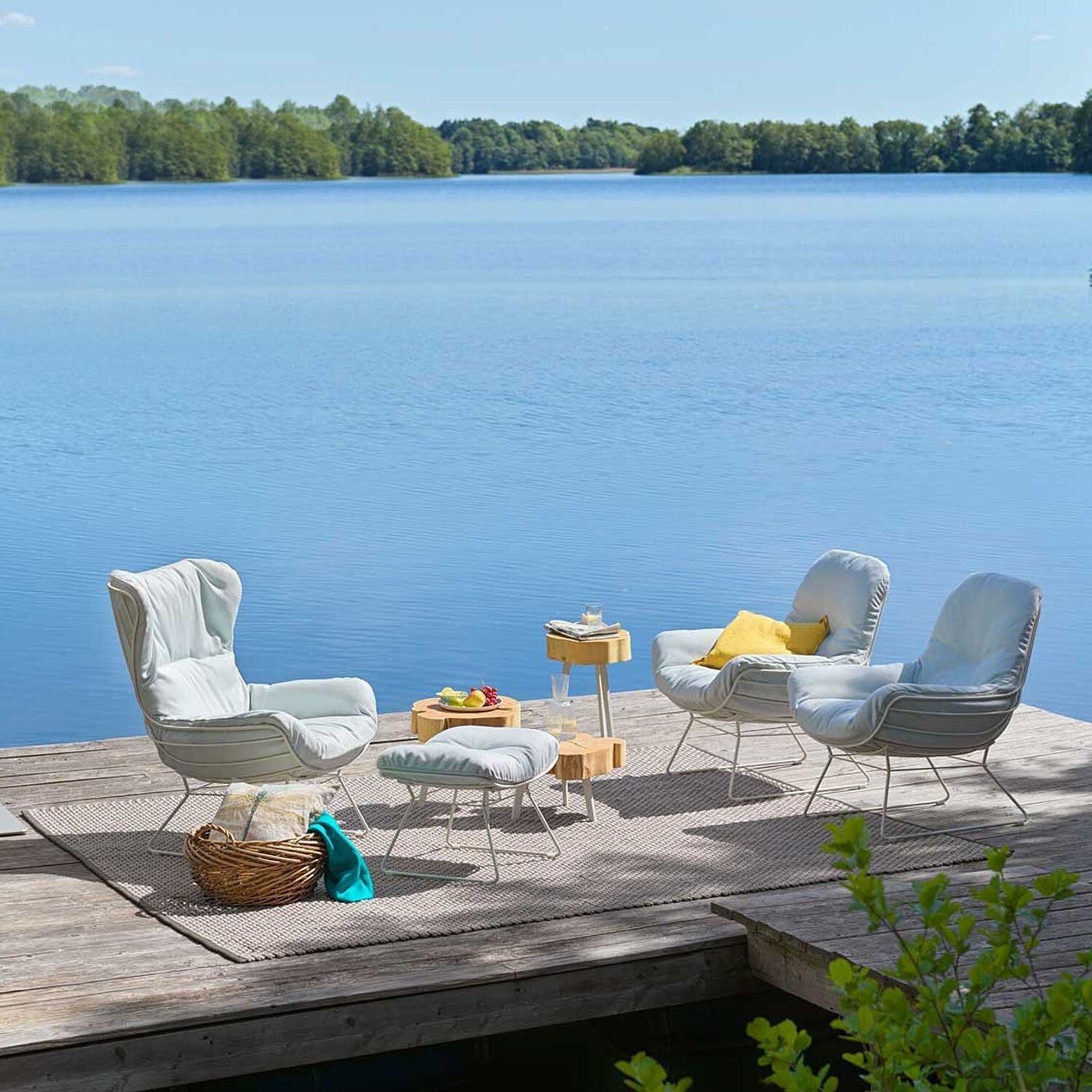 Janua | BC 05 Stomp Outdoor Table | 30-40cm | Raw Acacia | ArchiPro AU