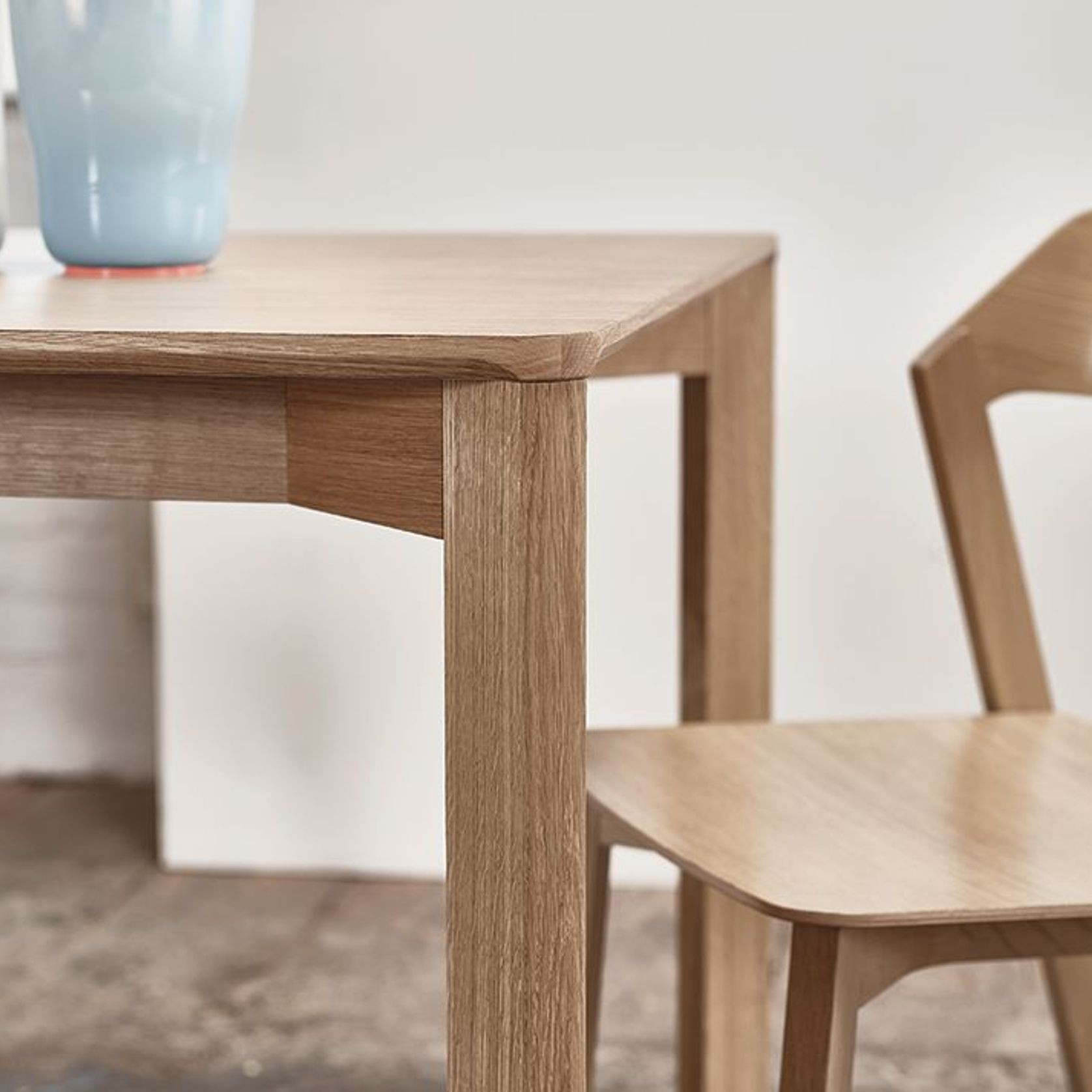 Lasu Dining Table - Natural Oak - by TON | ArchiPro AU