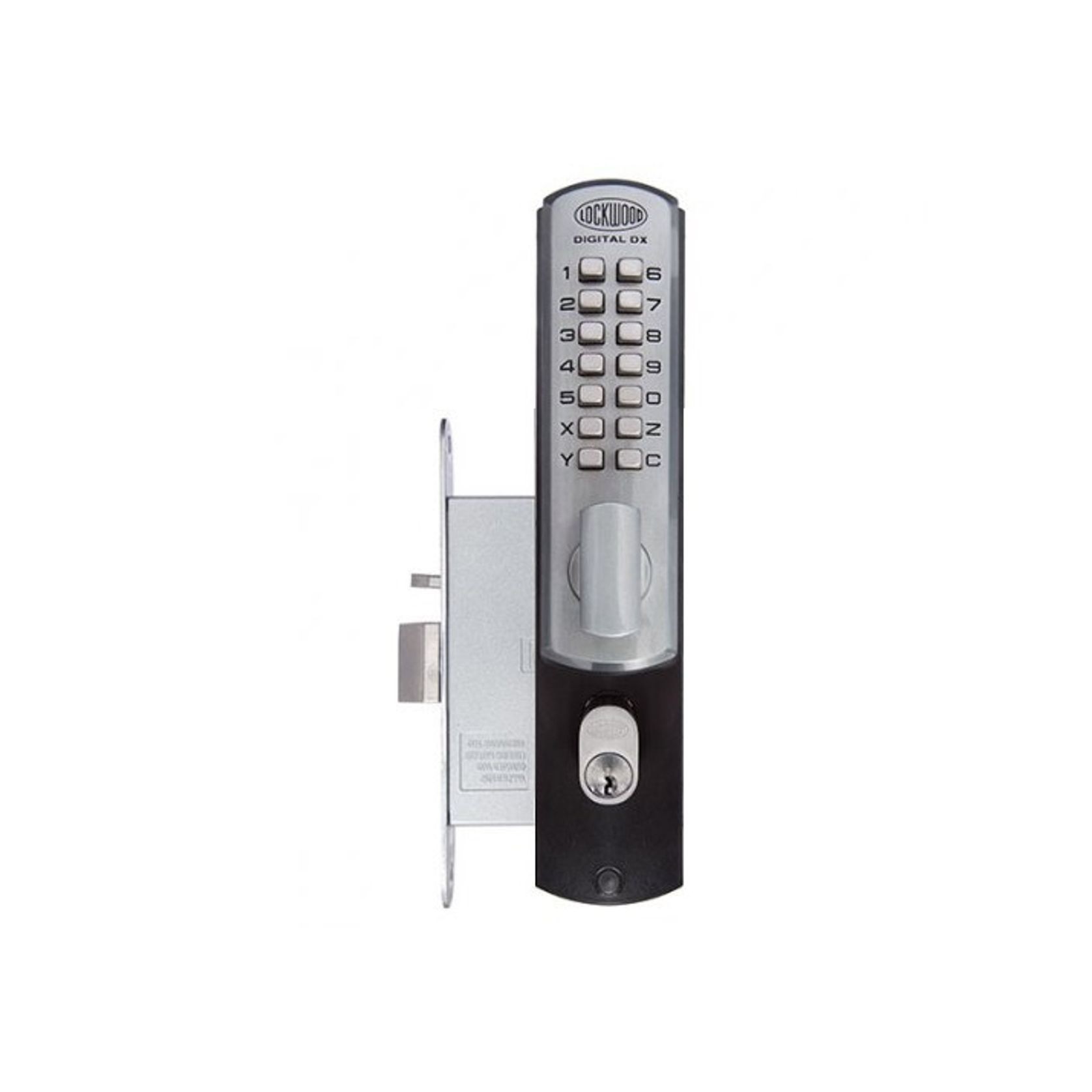 Lockwood Digital Door Lock Left Hand 3572DXKOLSC | ArchiPro AU