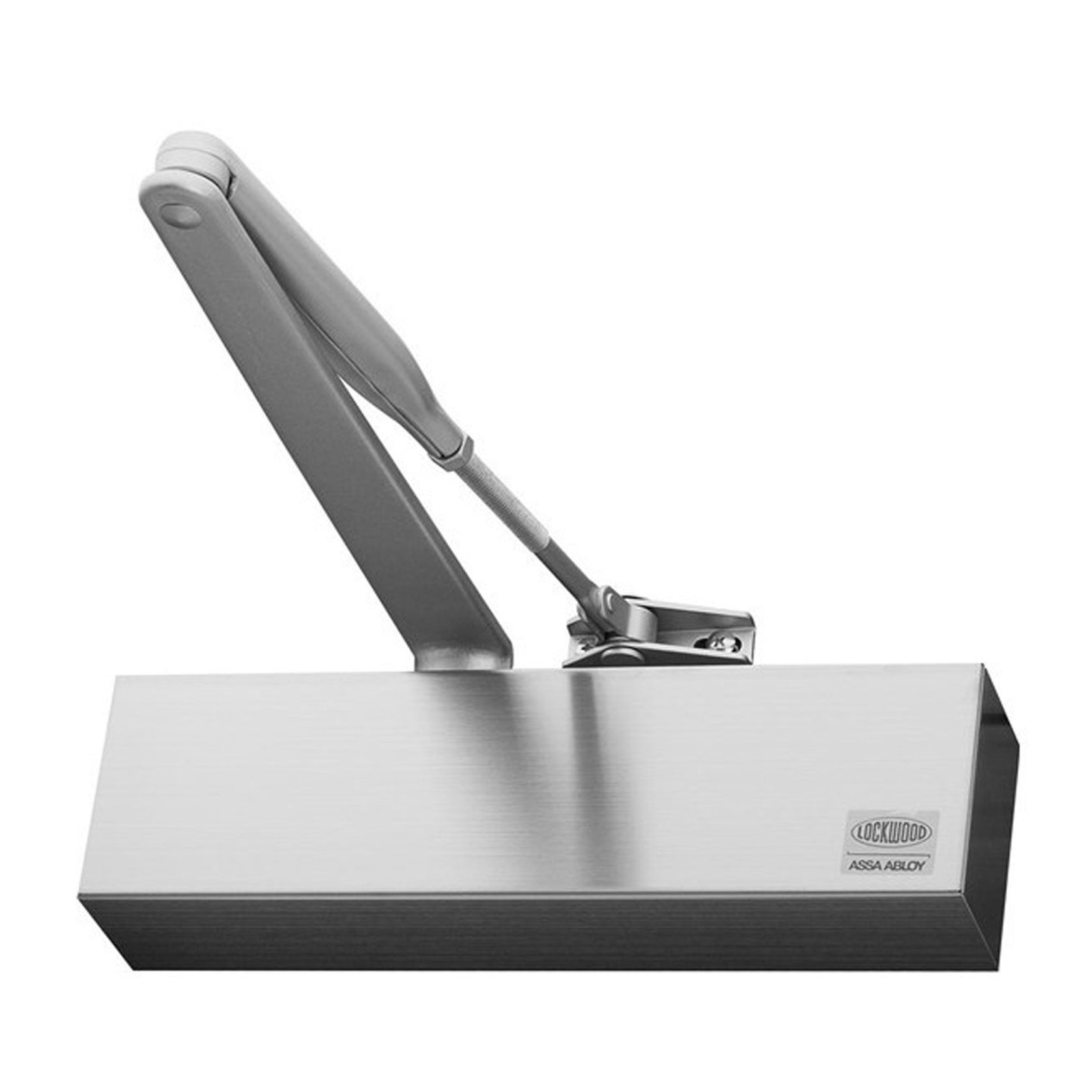 Lockwood EN2-6 Standard Arm Door Closer Fire Rated Silver 7726DASIL ...