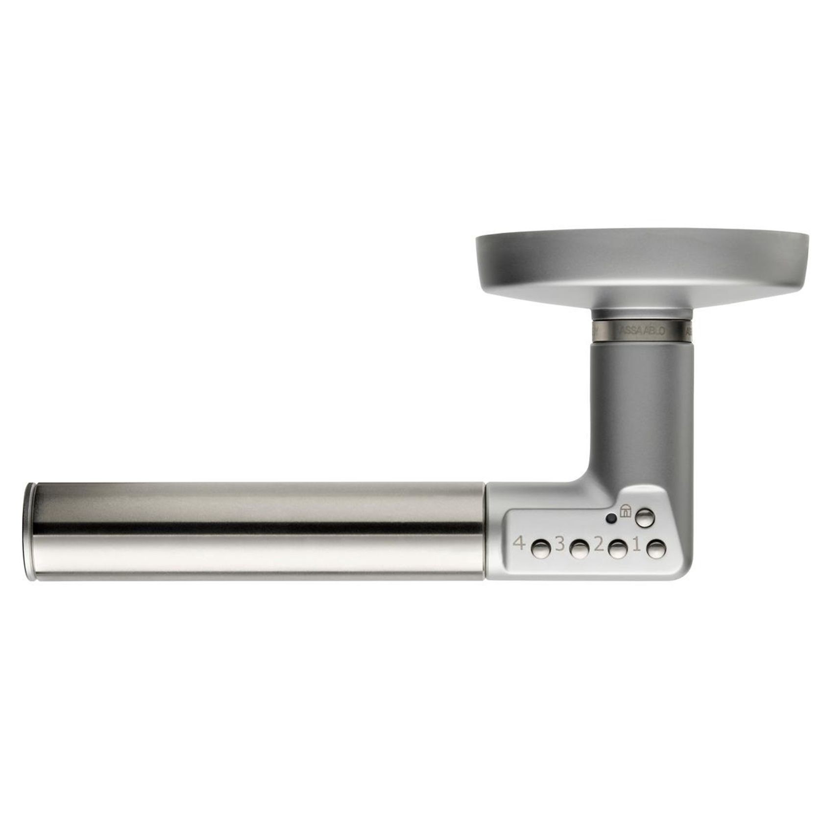 Lockwood Electronic Lock Code Door Lever Right Hand Stainless Steel ...