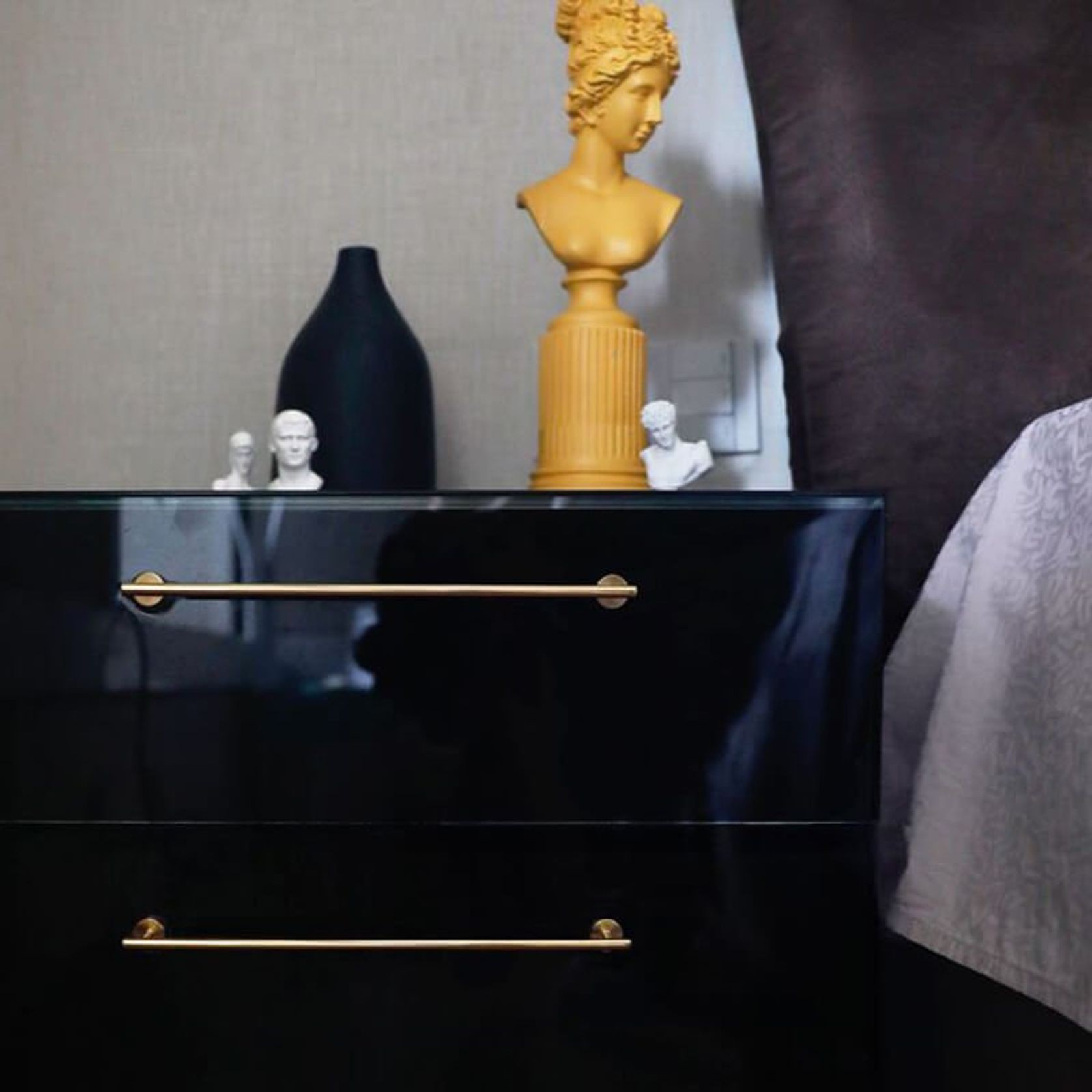 Solid Brushed Brass Kitchen Drawer Handles | Twilight Beach | ArchiPro AU