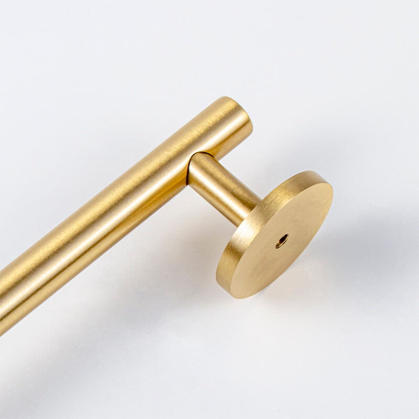 Solid Brushed Brass Kitchen Drawer Handles | Twilight Beach | ArchiPro AU