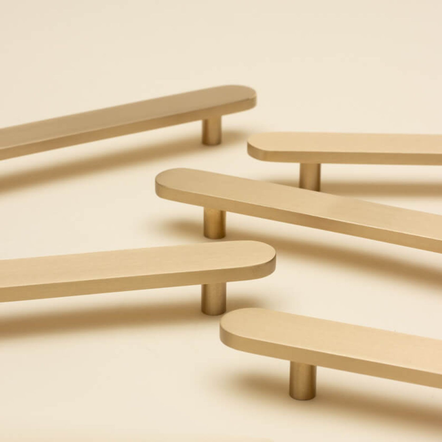 Kitchen handles solid Brass Port Macquarie | ArchiPro AU