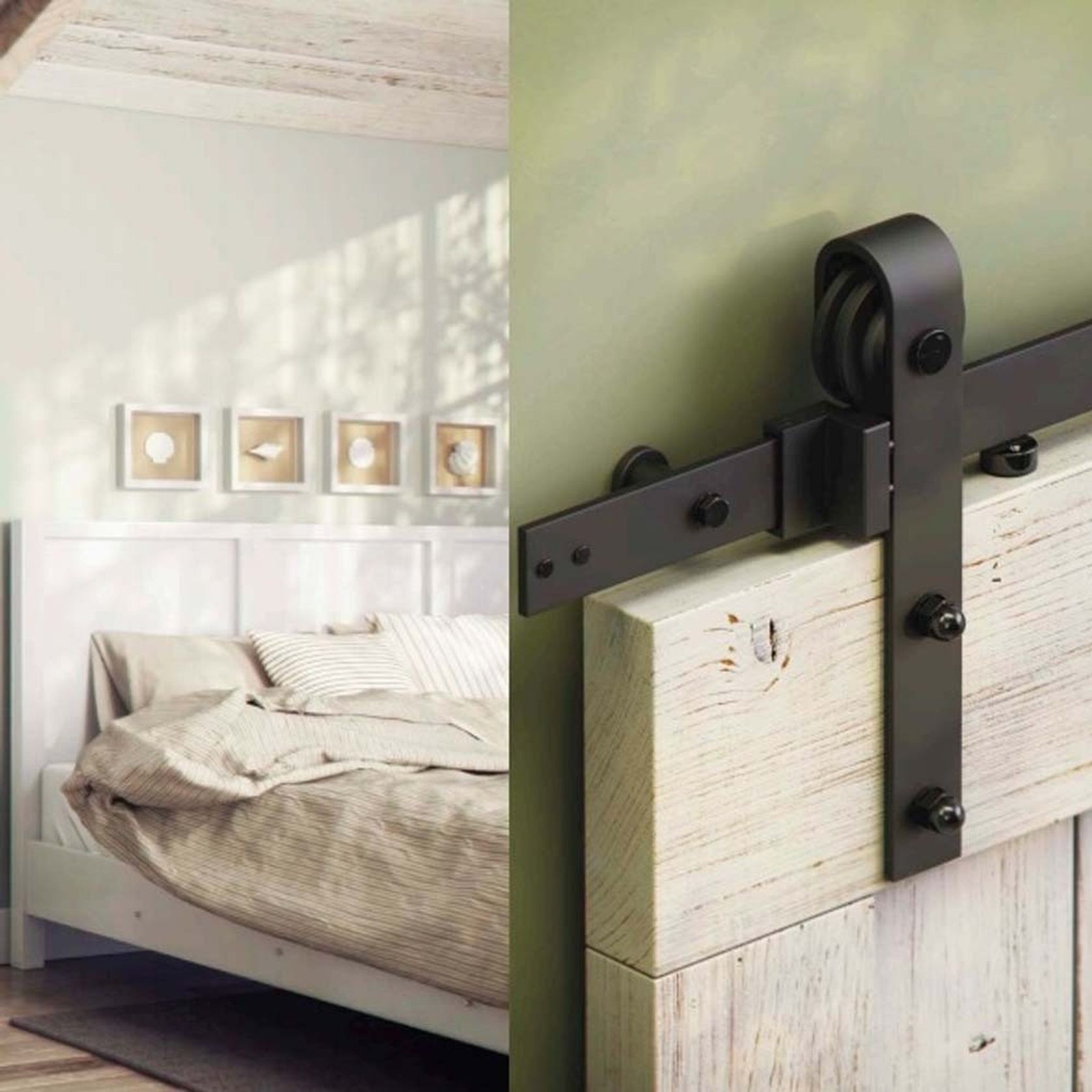 Brio Open Bar Rail Timber 80 For Top Hung Straight Sliding Panels ...