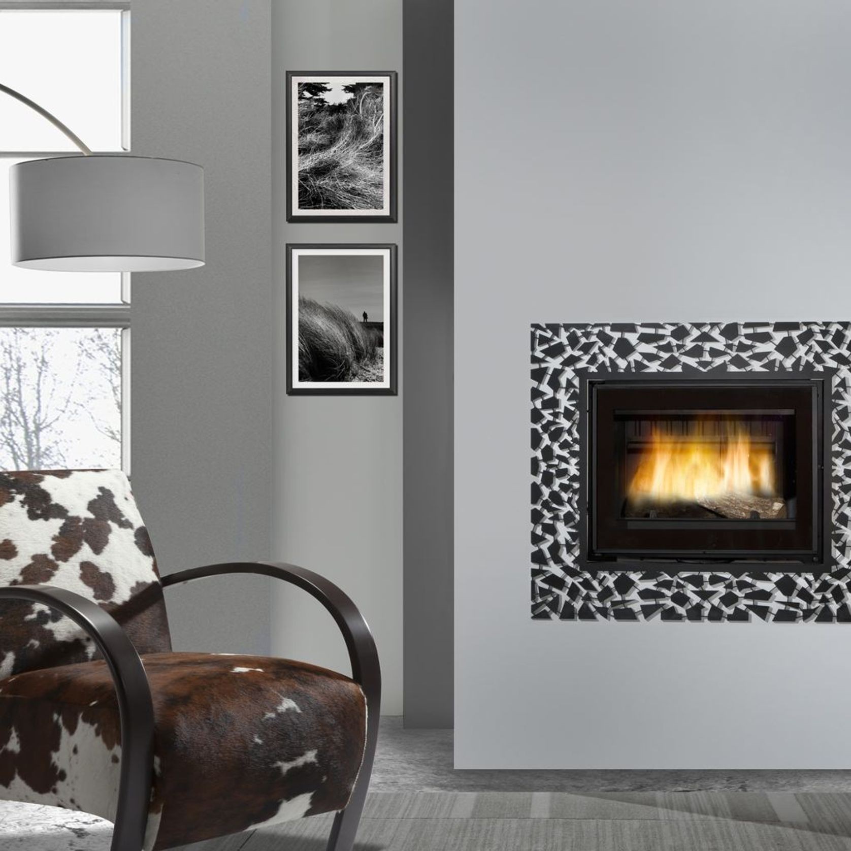 Cheminee Chazelles C800L Radiant Wood Fireplace | ArchiPro AU