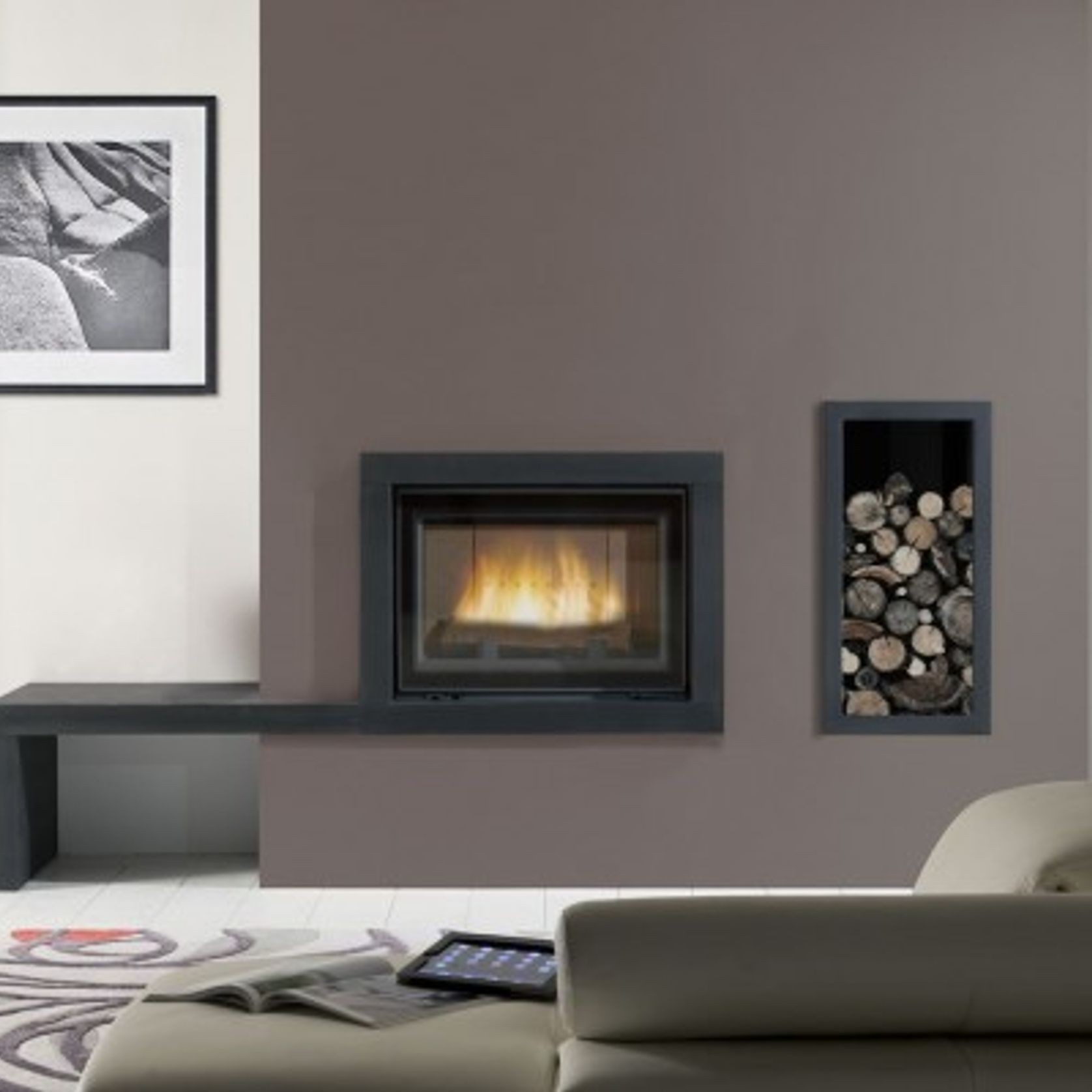 Cheminee Chazelles C800L Radiant Wood Fireplace | ArchiPro AU