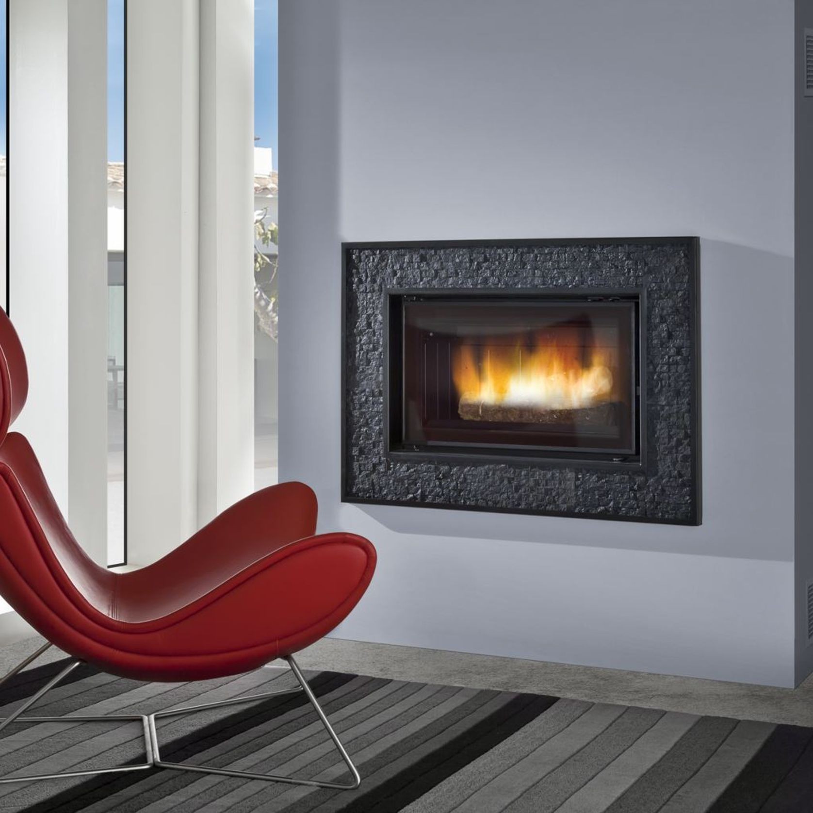 Cheminee Chazelles C800R Radiant Wood Fireplace | ArchiPro AU