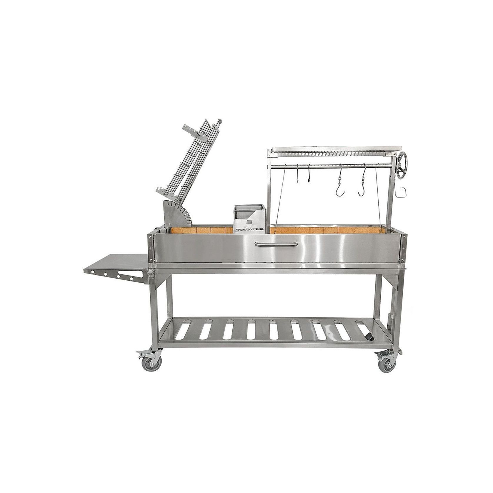 Argentine Santa Maria Charcoal & Woodfired Parilla Grill | BBQ06SS ...