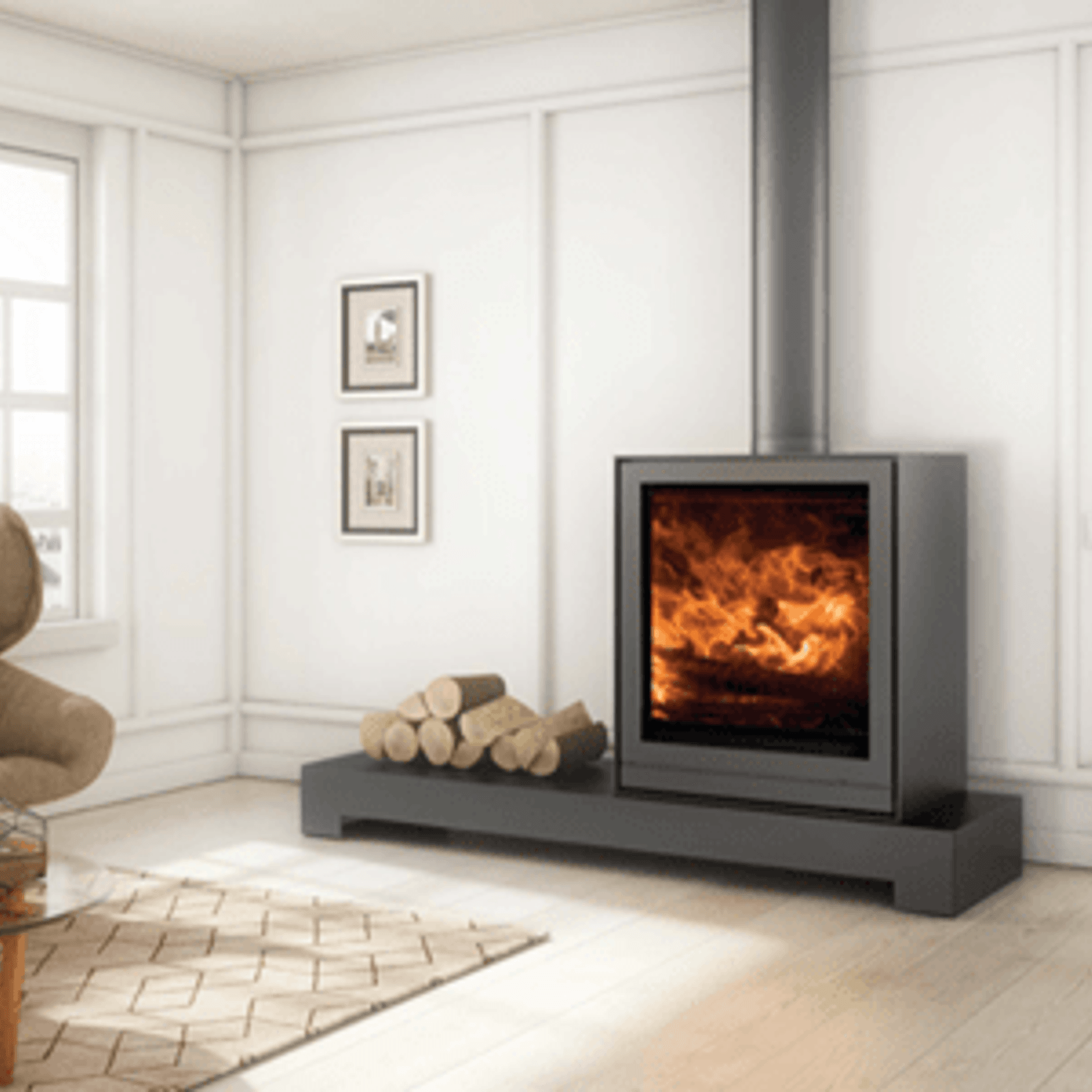 Cheminee Chazelles TQH43 Wood Burning Fireplace | ArchiPro AU