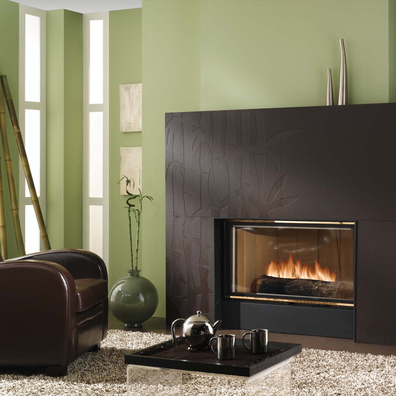 Cheminee Chazelles Designer D1200 Wood Fireplace | ArchiPro AU