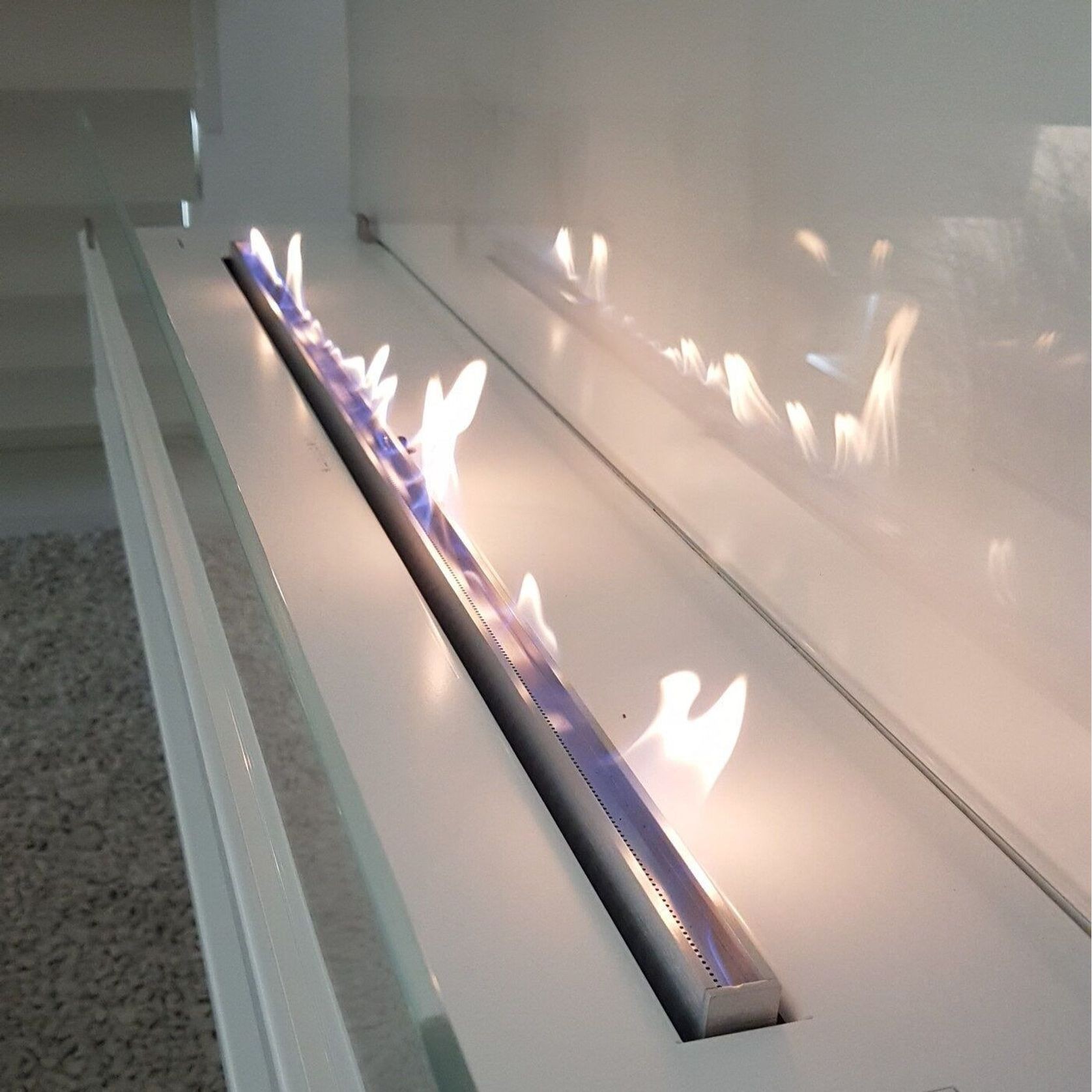 Decoflame Torino Wall Mounted Net Zero Fireplace | ArchiPro AU