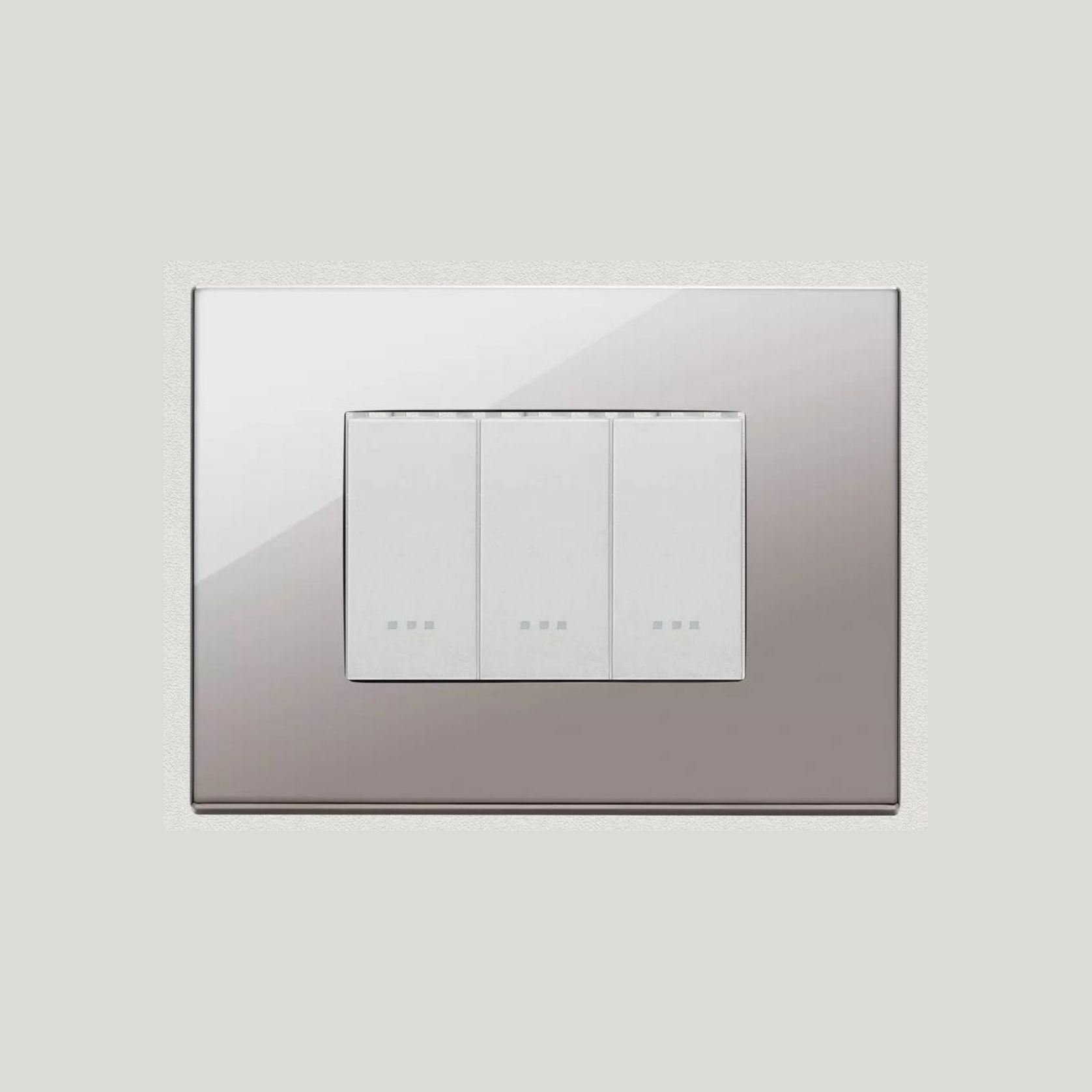 Vimar Eikon Exe Light Switches | Painted Metal | ArchiPro AU