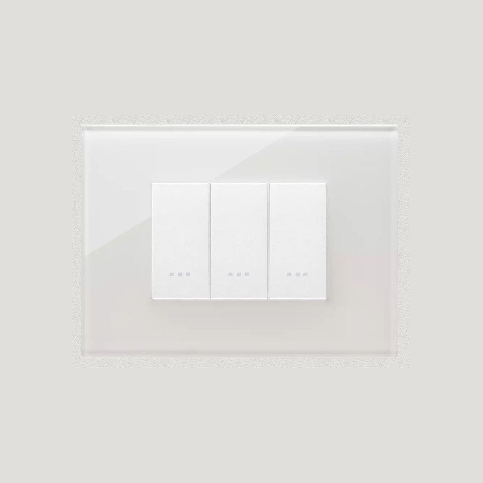 Vimar Eikon Exe Light Switches | Plate Glass | ArchiPro AU