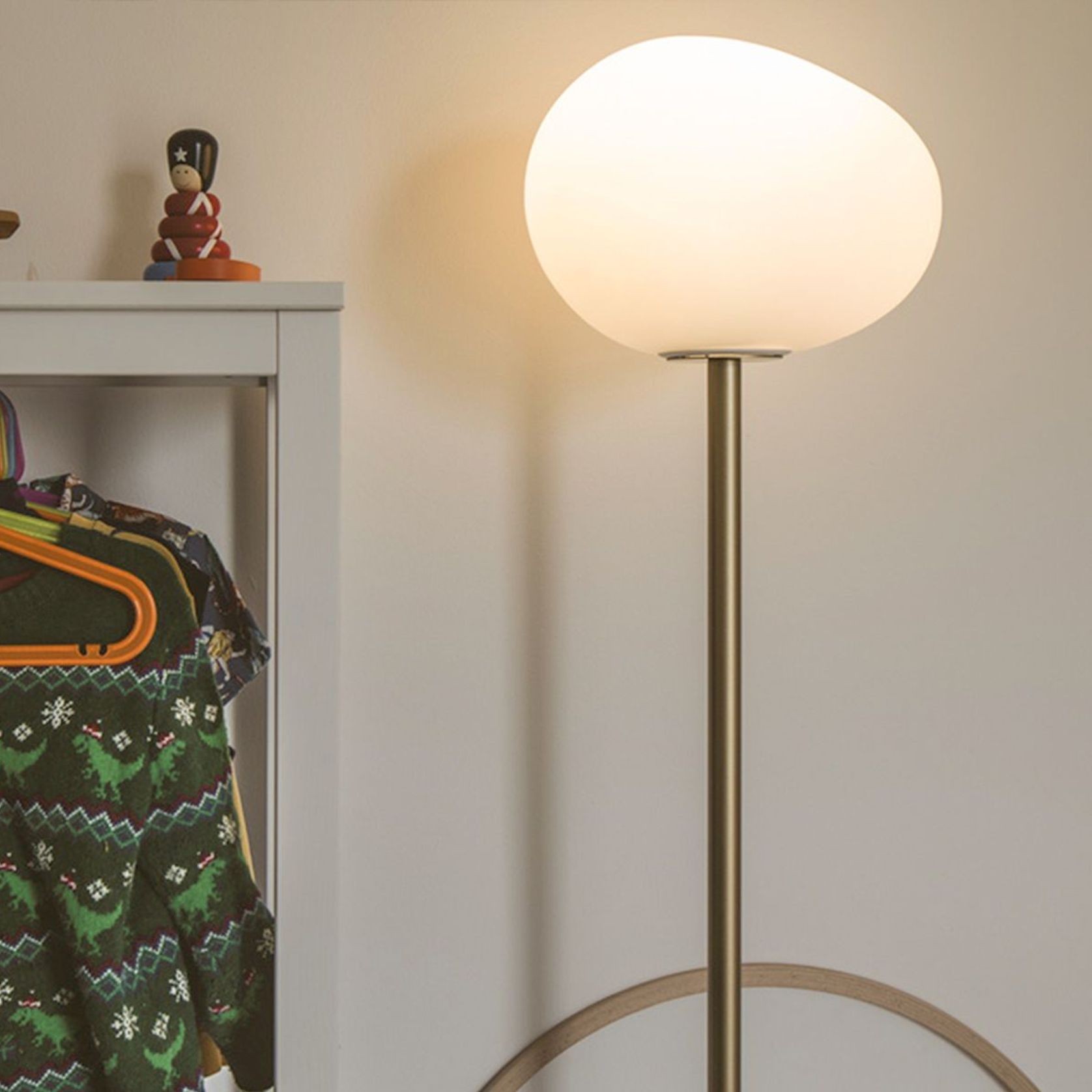 Gregg Grande Floor Lamp - Glass | ArchiPro AU