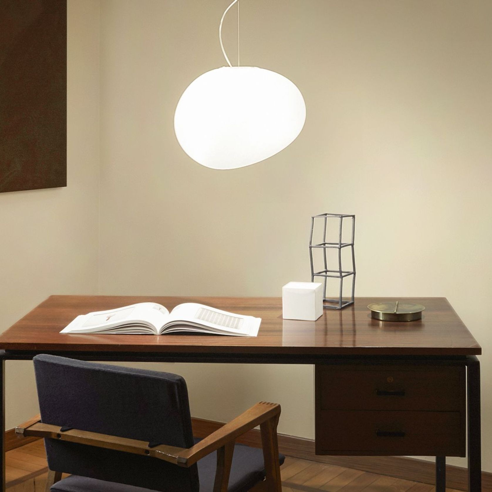 Gregg Grande Suspension Lamp - Glass | ArchiPro AU