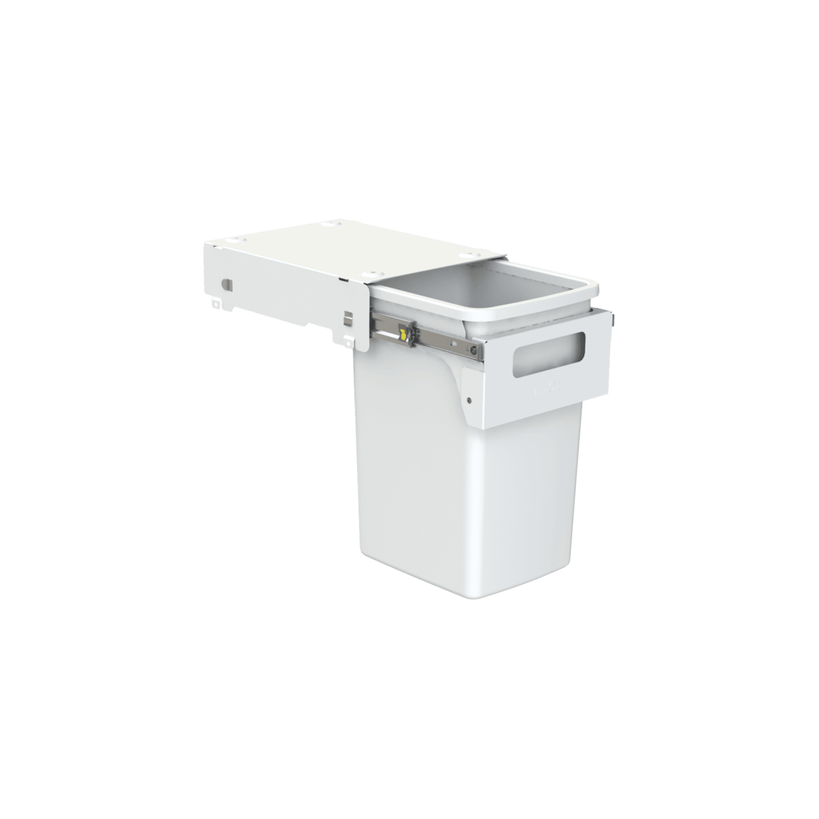 Hideaway Compact Bin 1 x 20L Bucket | Handle Pull | ArchiPro AU