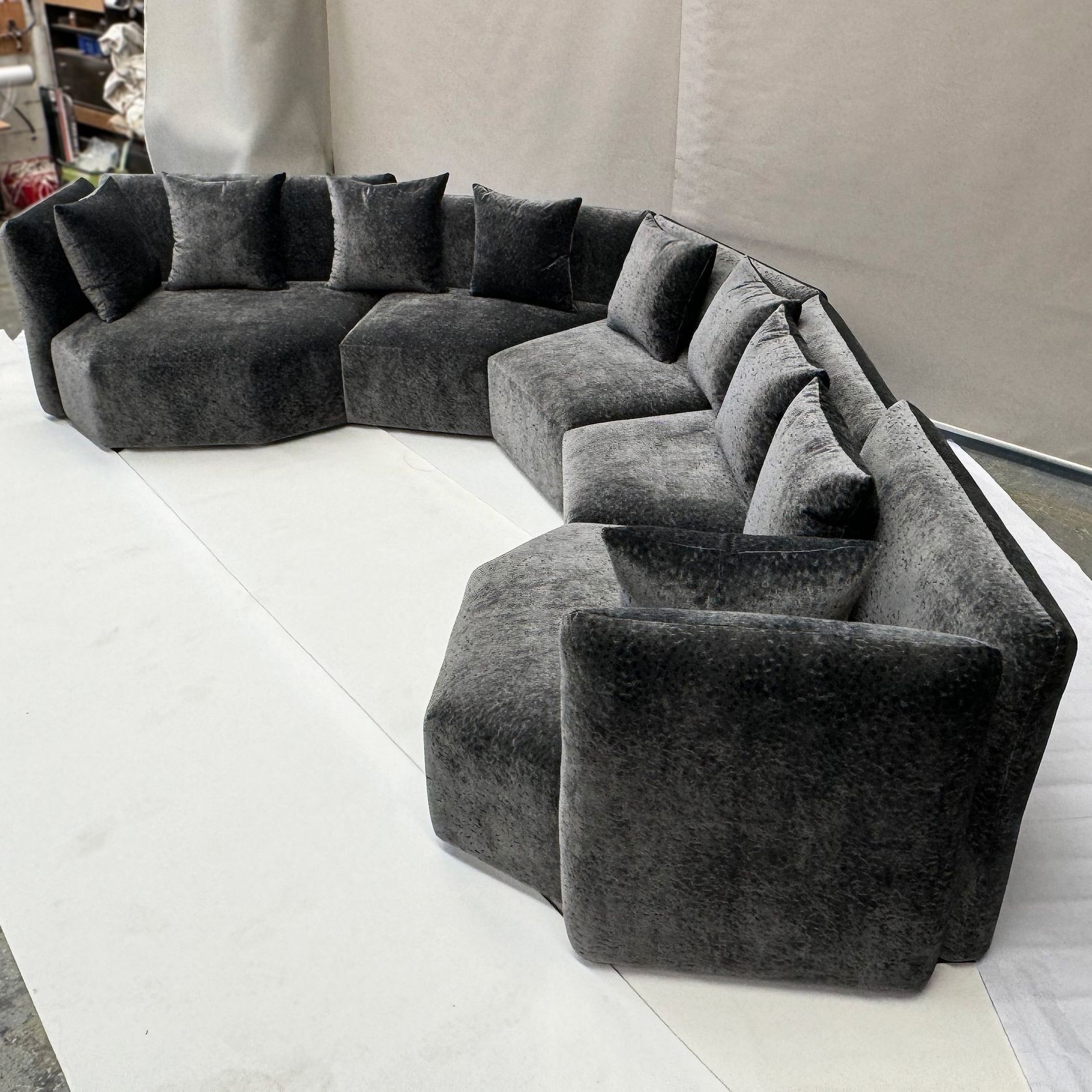 Contemporary Geometric Modular Sofa | ArchiPro AU