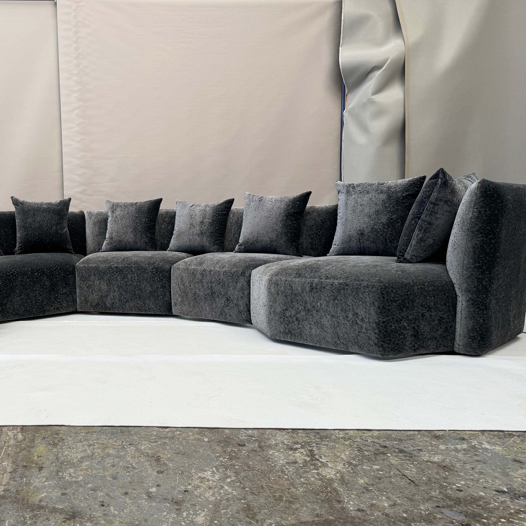Contemporary Geometric Modular Sofa | ArchiPro AU