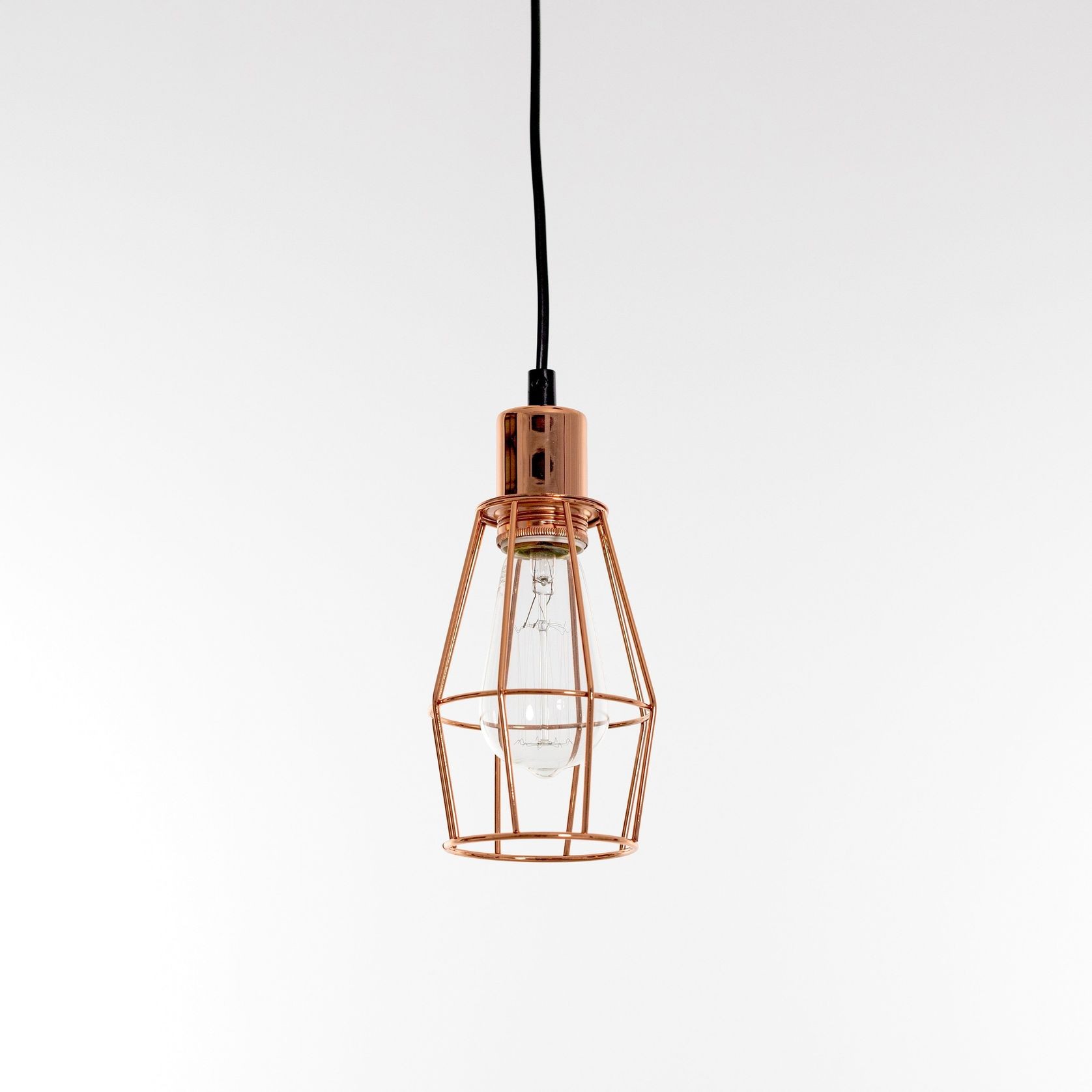 Industrial Cage Light - Copper | ArchiPro AU