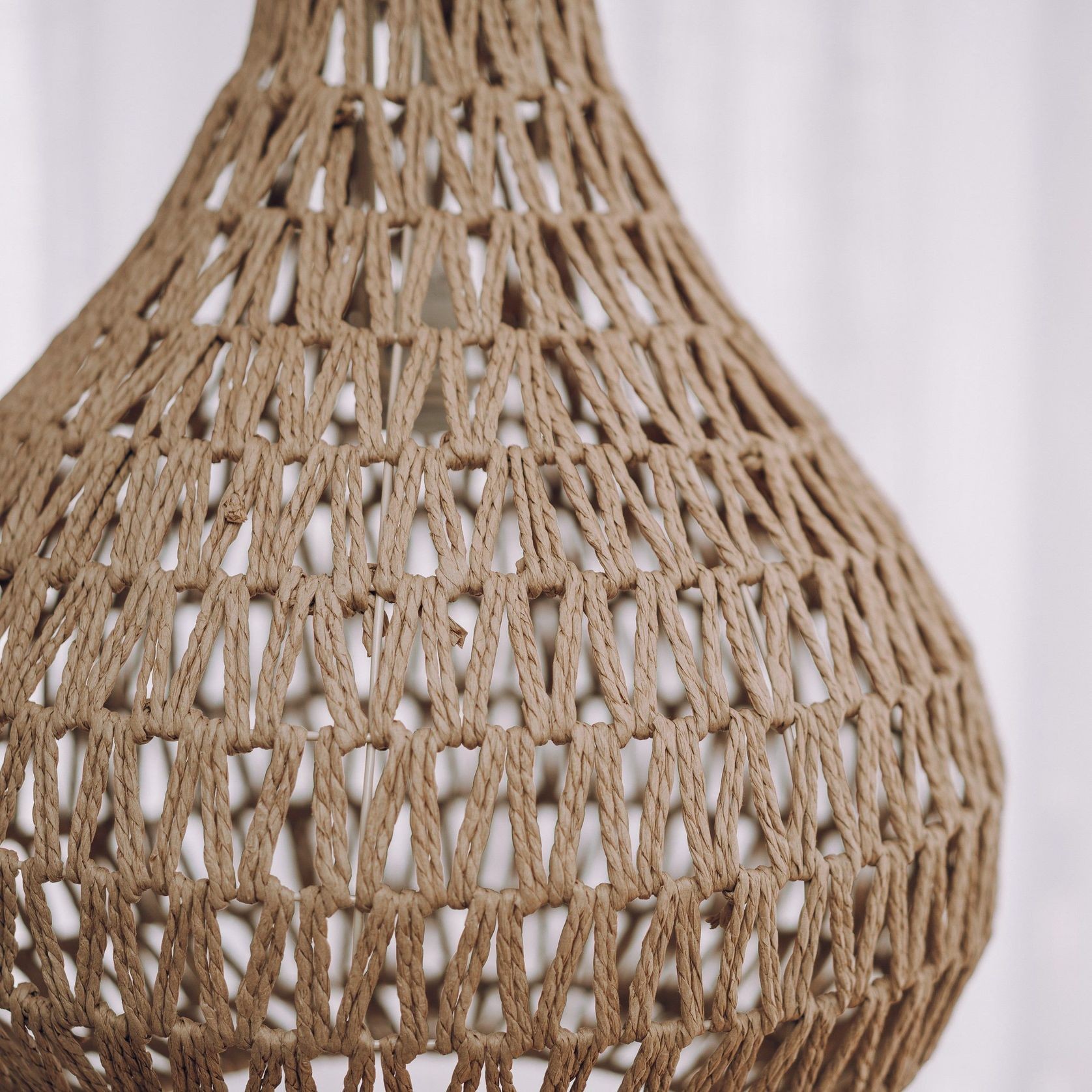 Byron Rope Pendant Light - Natural | ArchiPro AU