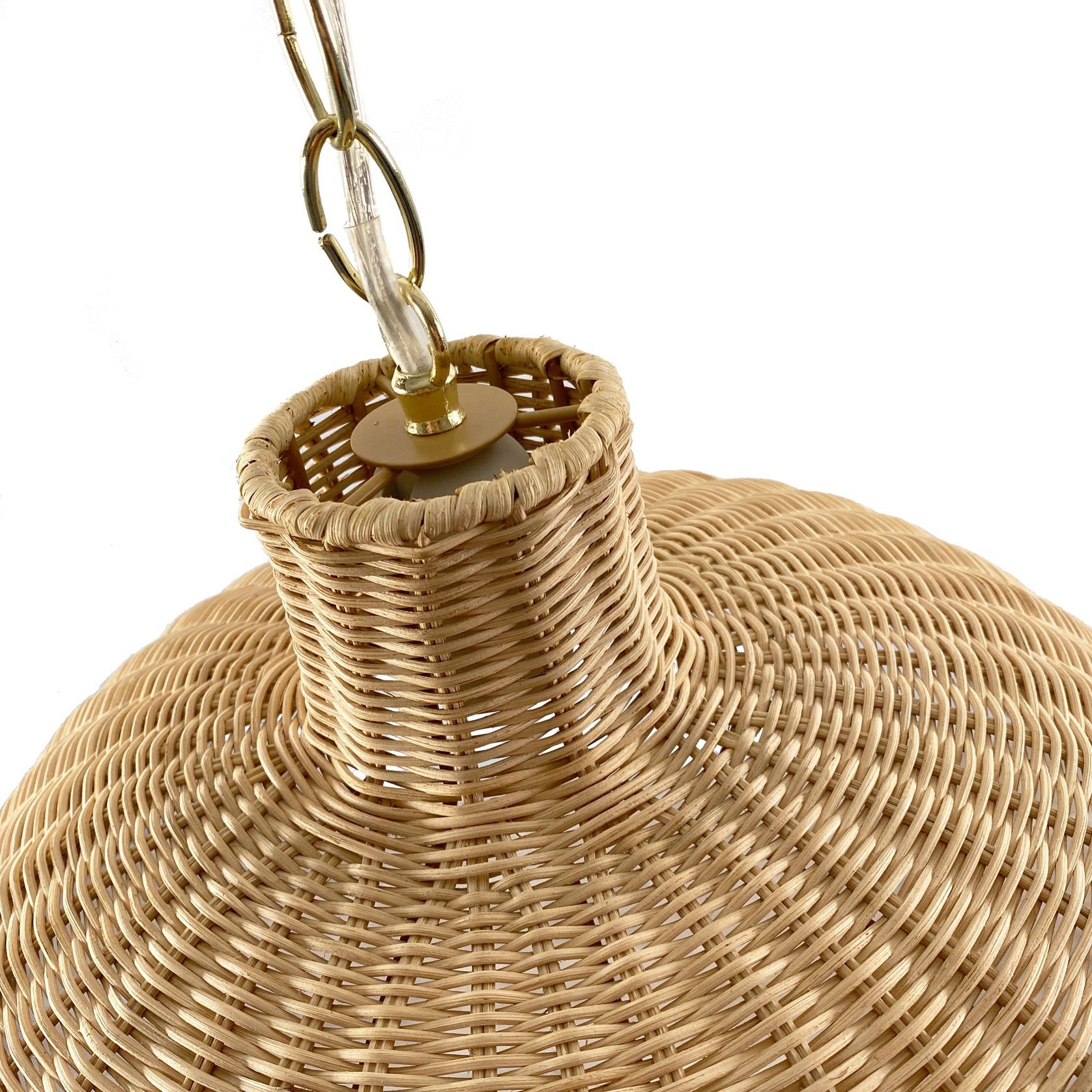 Alice Scallop Rattan Pendant Light | ArchiPro AU