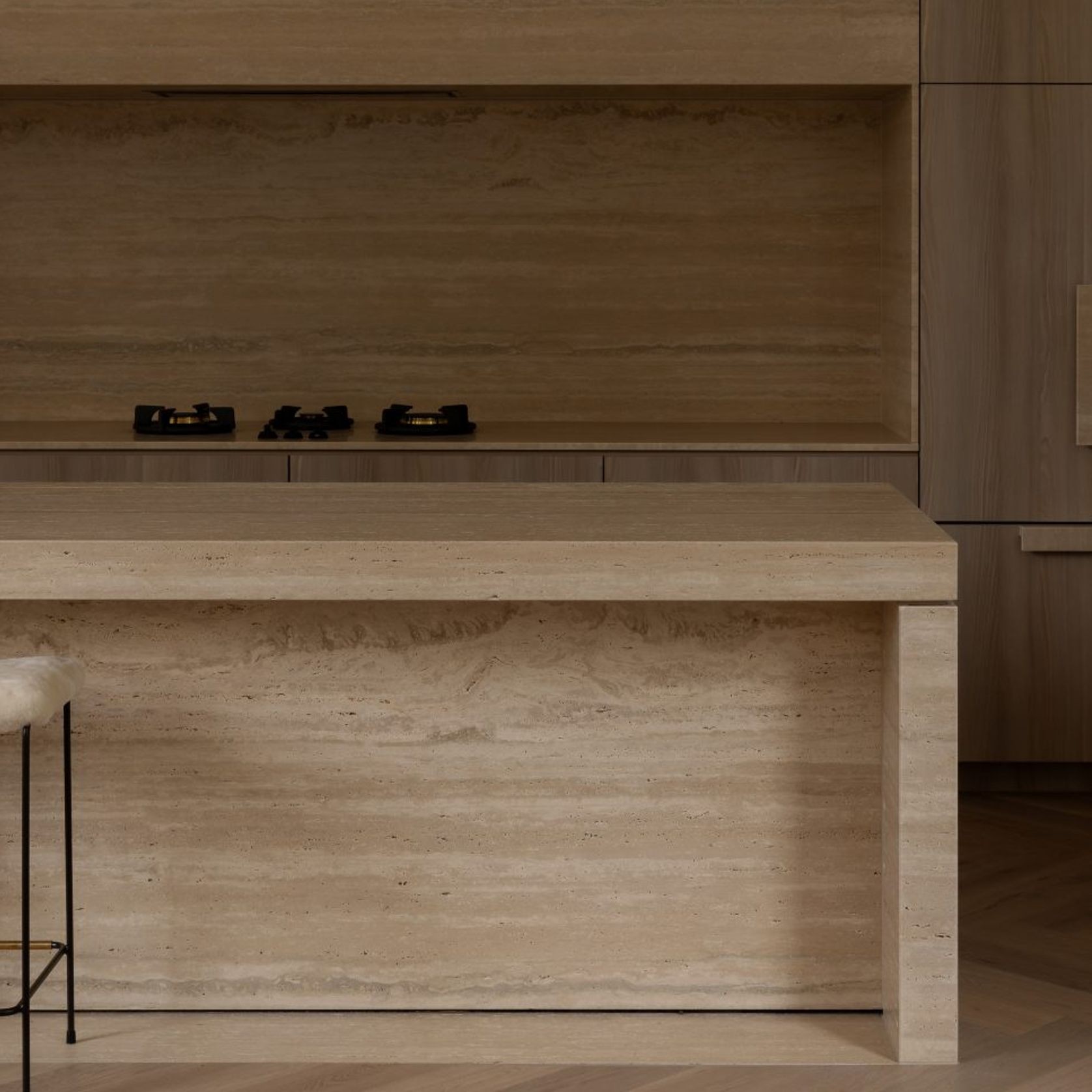 Travertine Roman Classic Light | Natural Stone Slab | ArchiPro AU