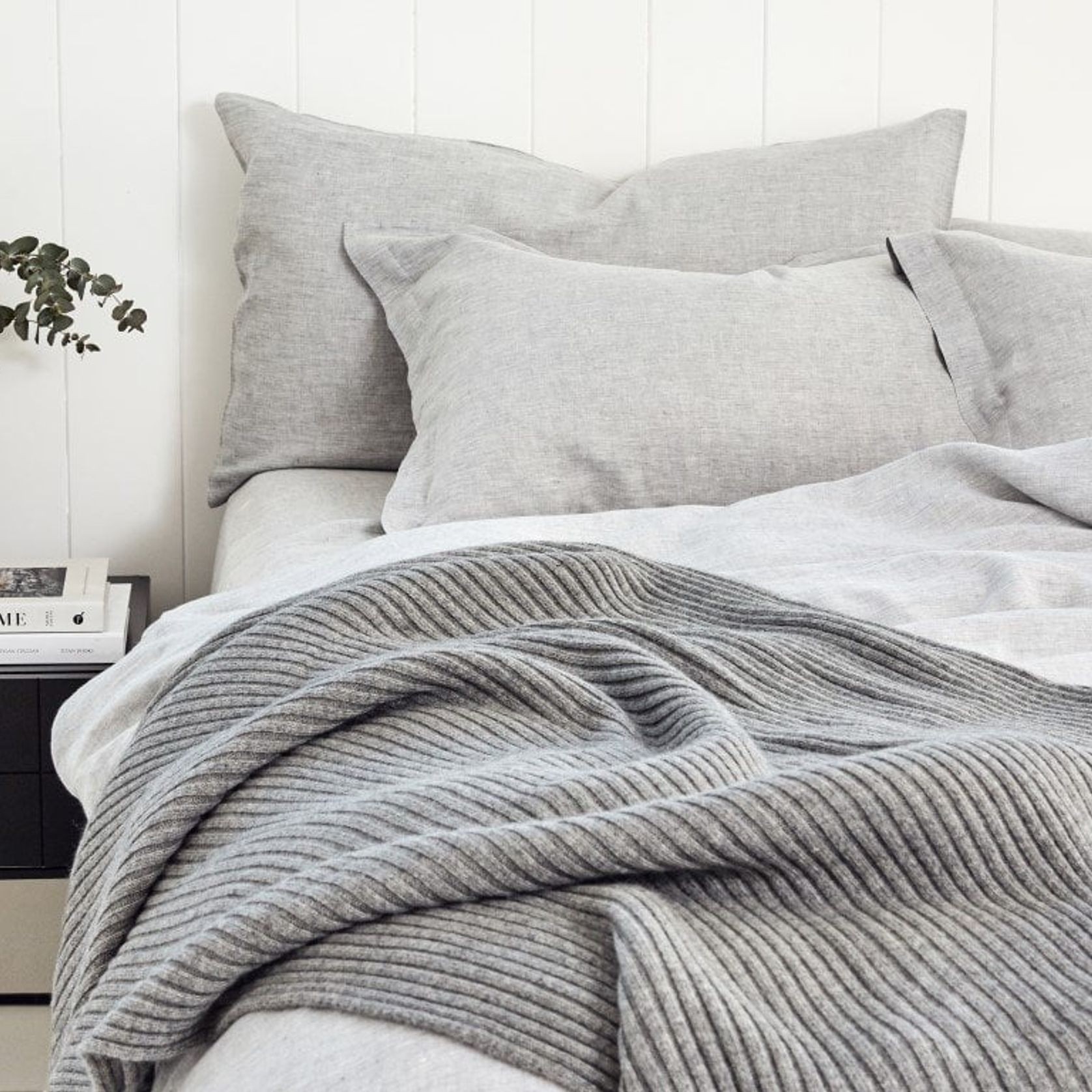 Wide Rib Angora & Merino Wool Blankets | ArchiPro AU