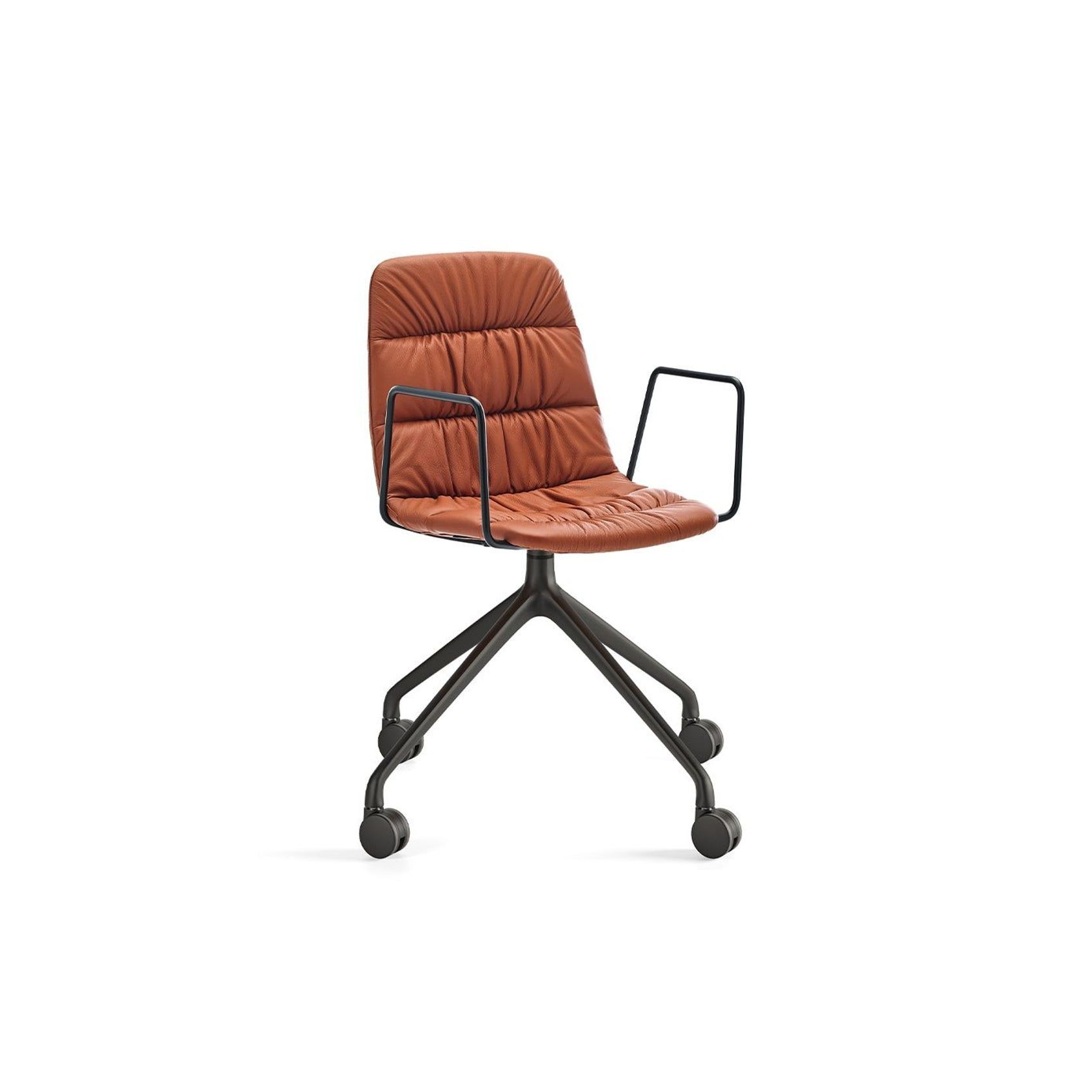 Maarten Chair - Pyramid Swivel with Castors | ArchiPro AU