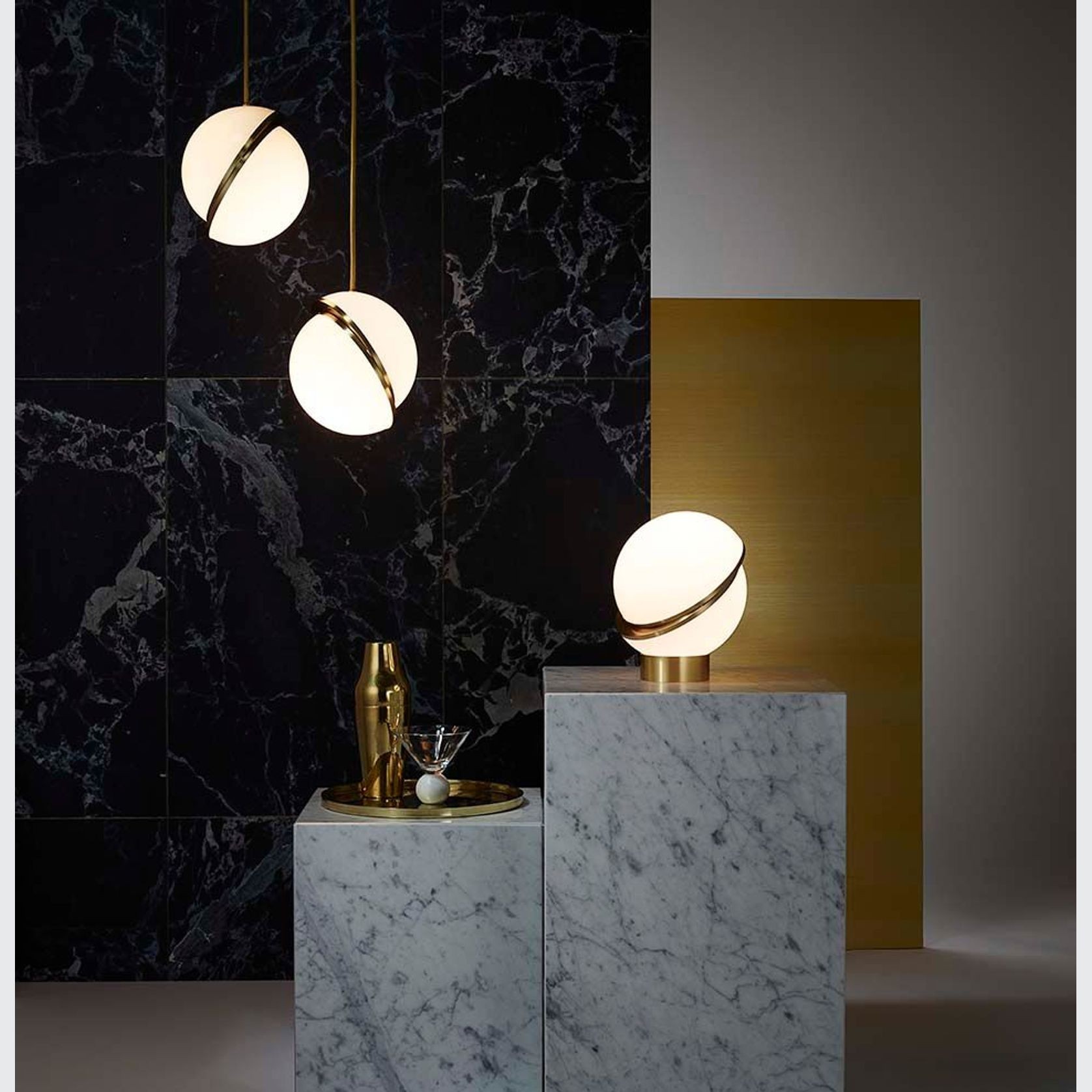 Mini Crescent Table Lamp | ArchiPro AU