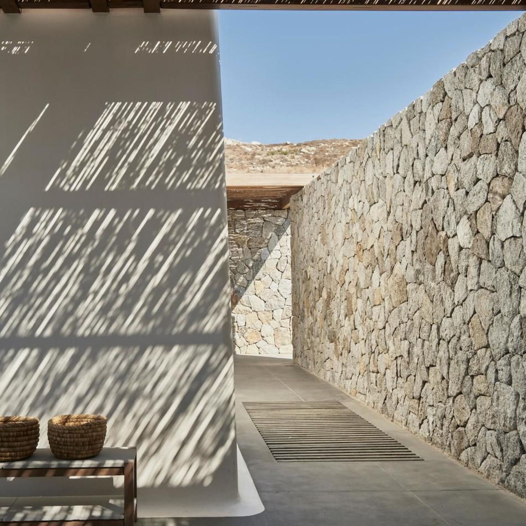 Mykonos Random Wall Cladding | ArchiPro AU