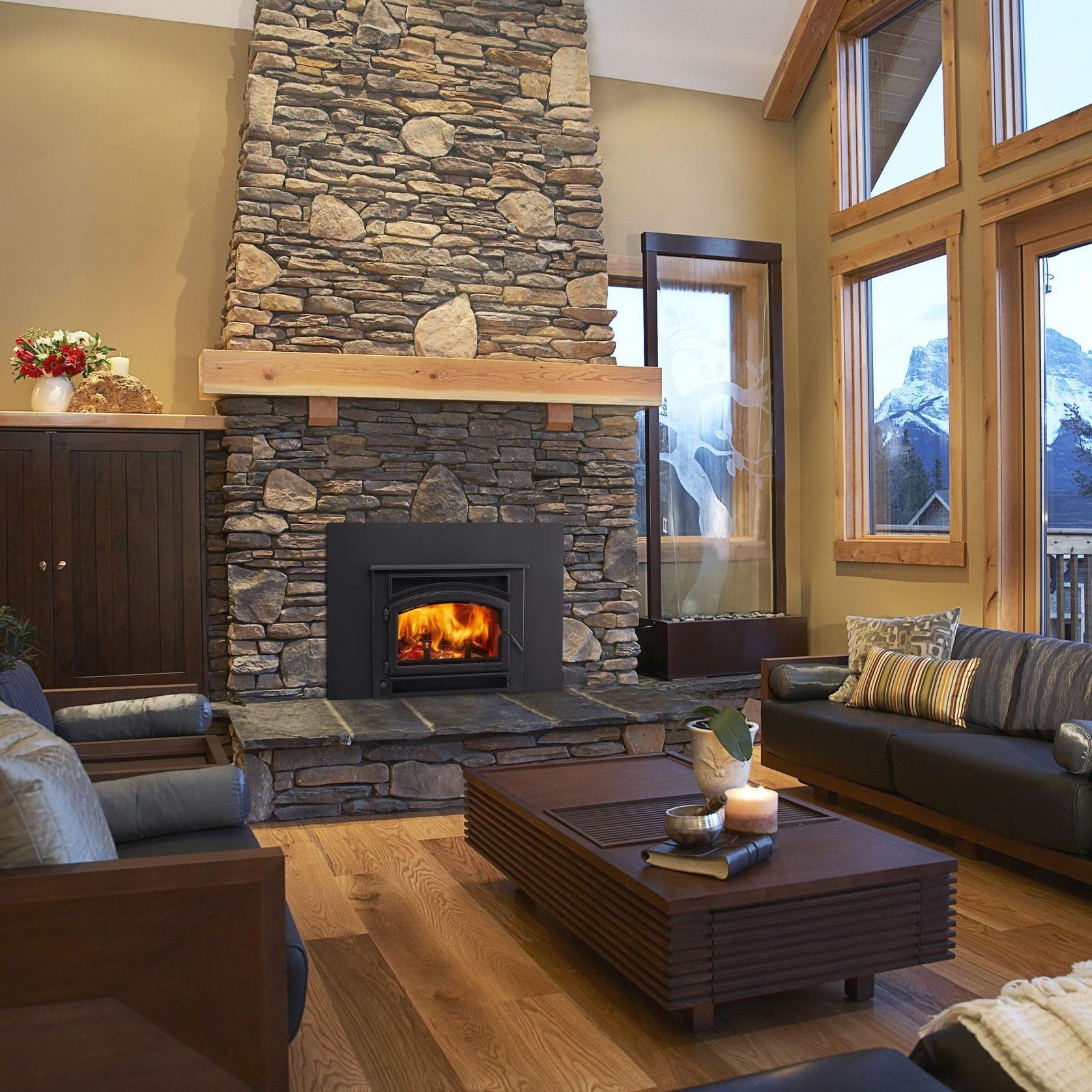 Quadrafire Expedition Inbuilt Wood Fireplace | ArchiPro AU