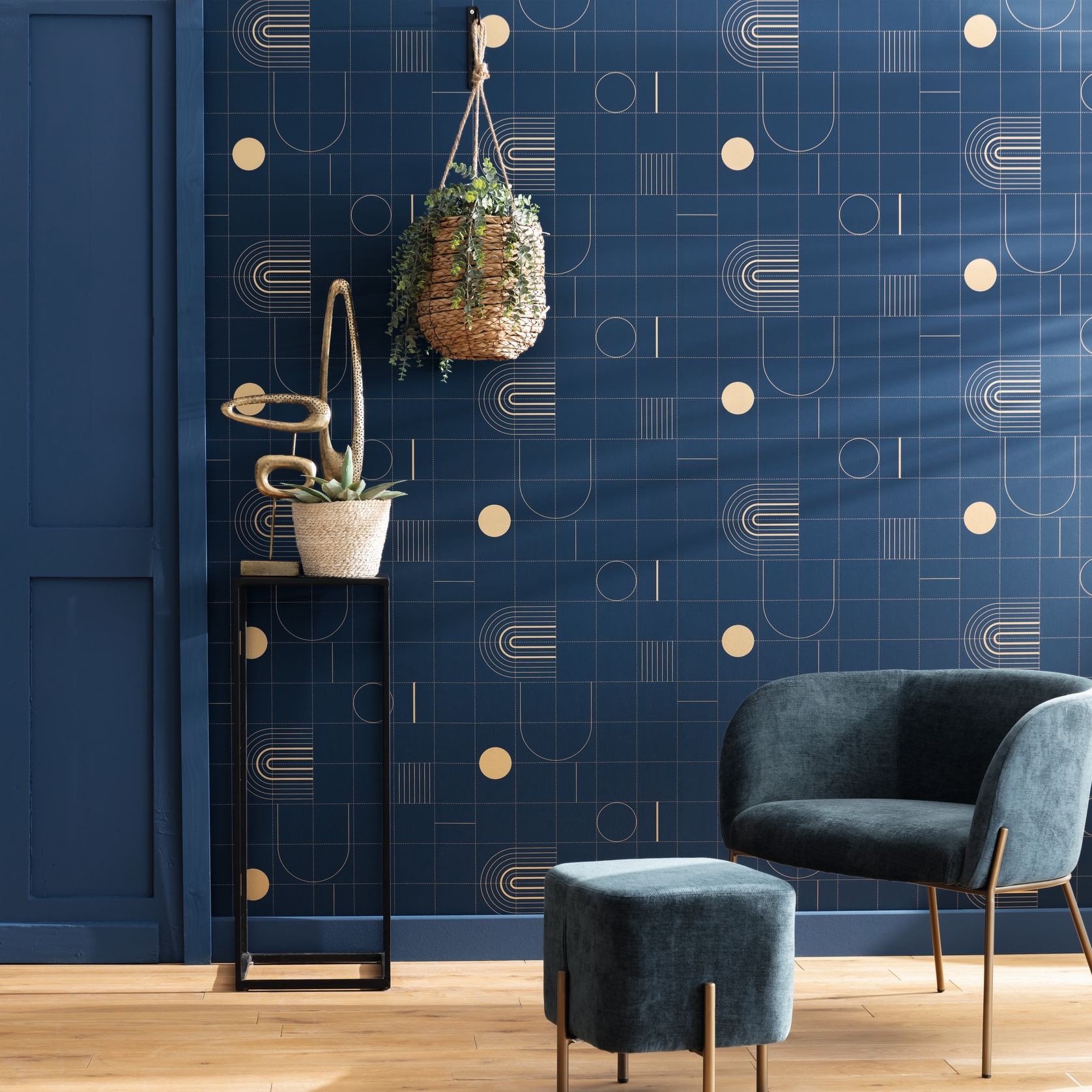 Resene Only Blue Wallpaper Collection | ArchiPro AU