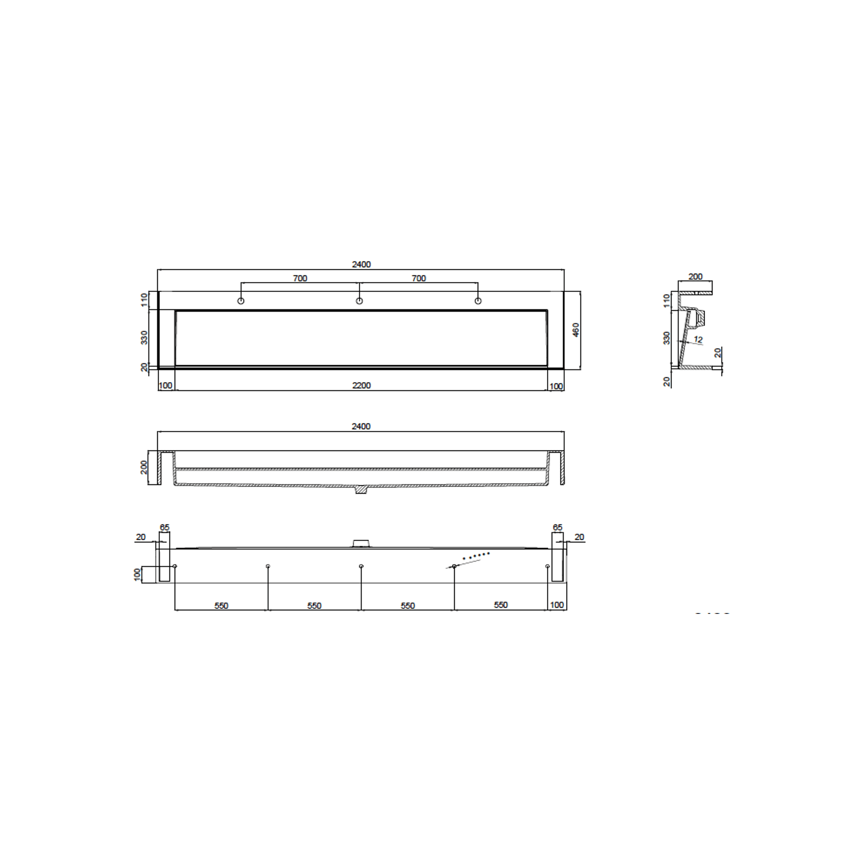The Ramp Basin - Ramp Commercial 200 2400 | ArchiPro AU