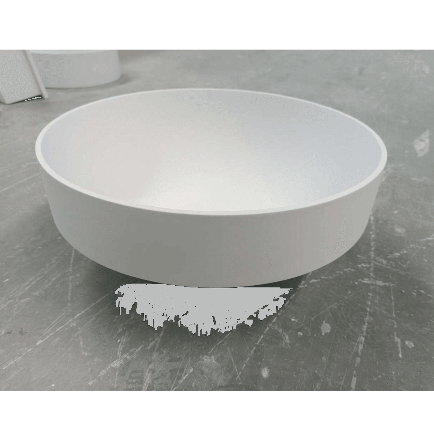 Round Semi-recessed Basin 400mm 'Tui' | ArchiPro AU