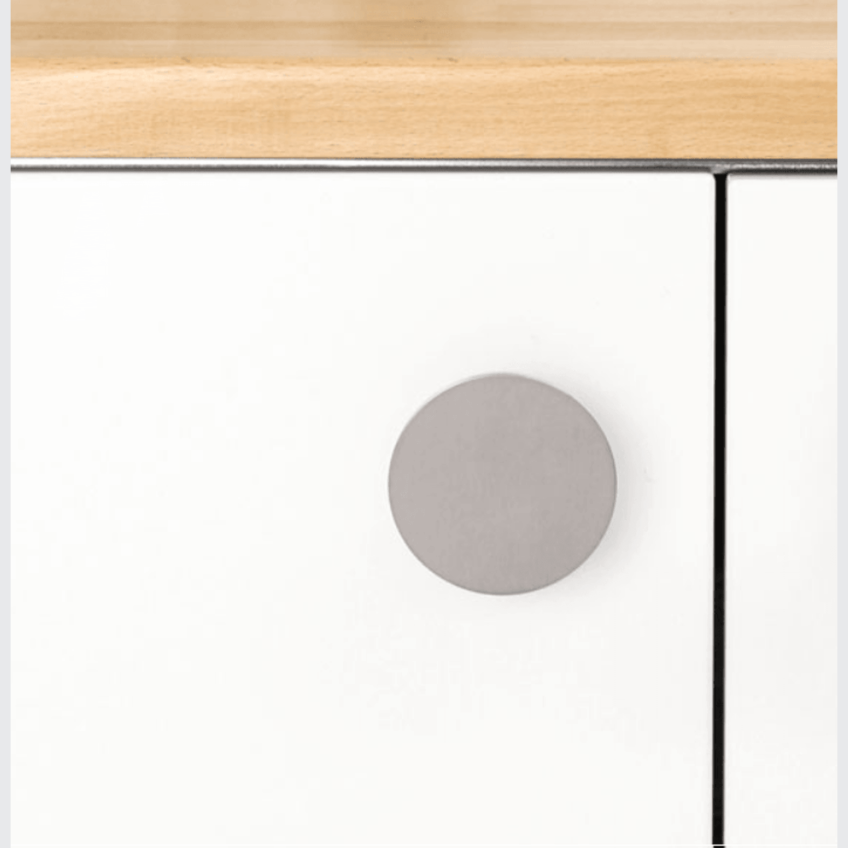 Kitchen cabinet knobs large chrome 60mm | ArchiPro AU