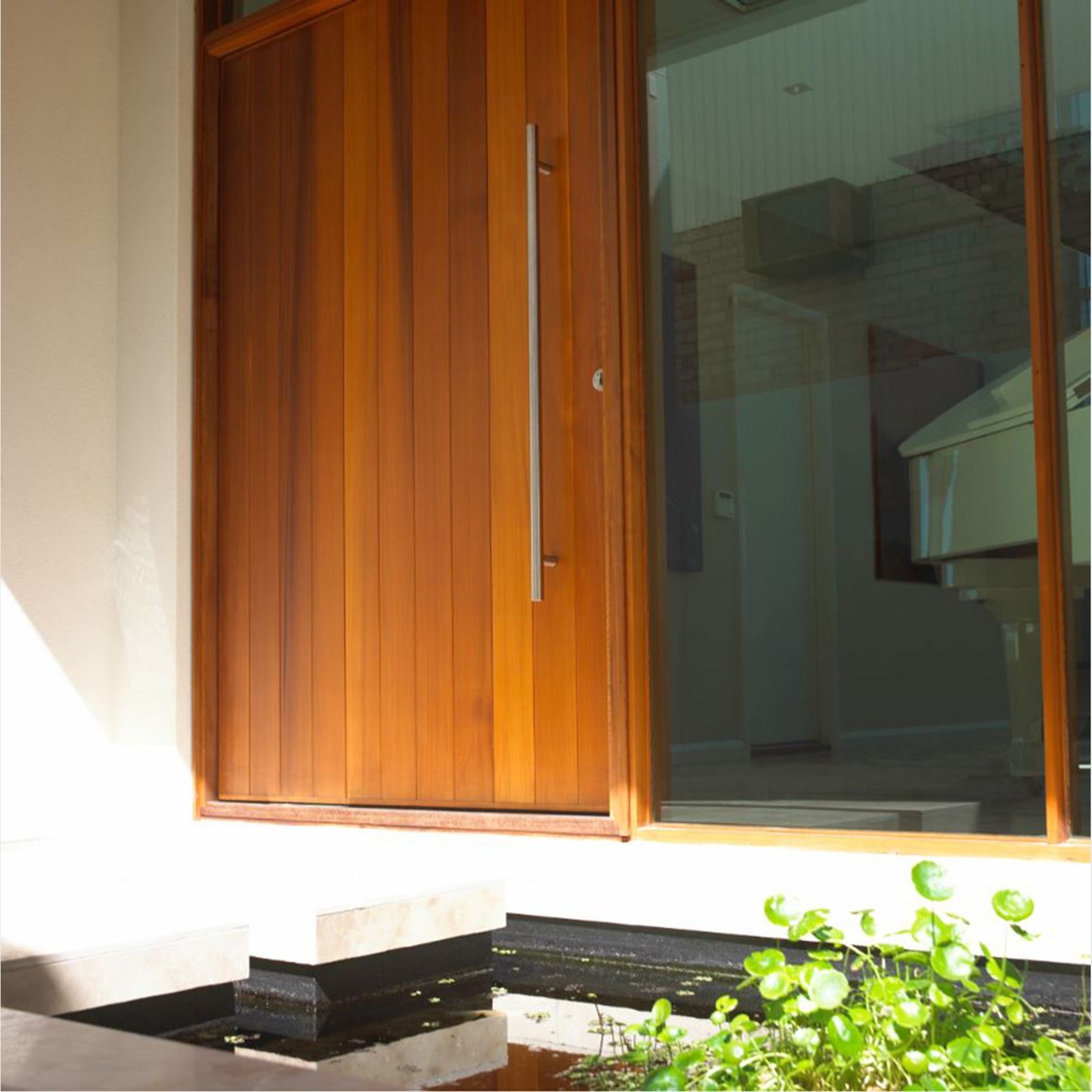 Zanda Round Profile Straigth Door Pull Handle | ArchiPro AU