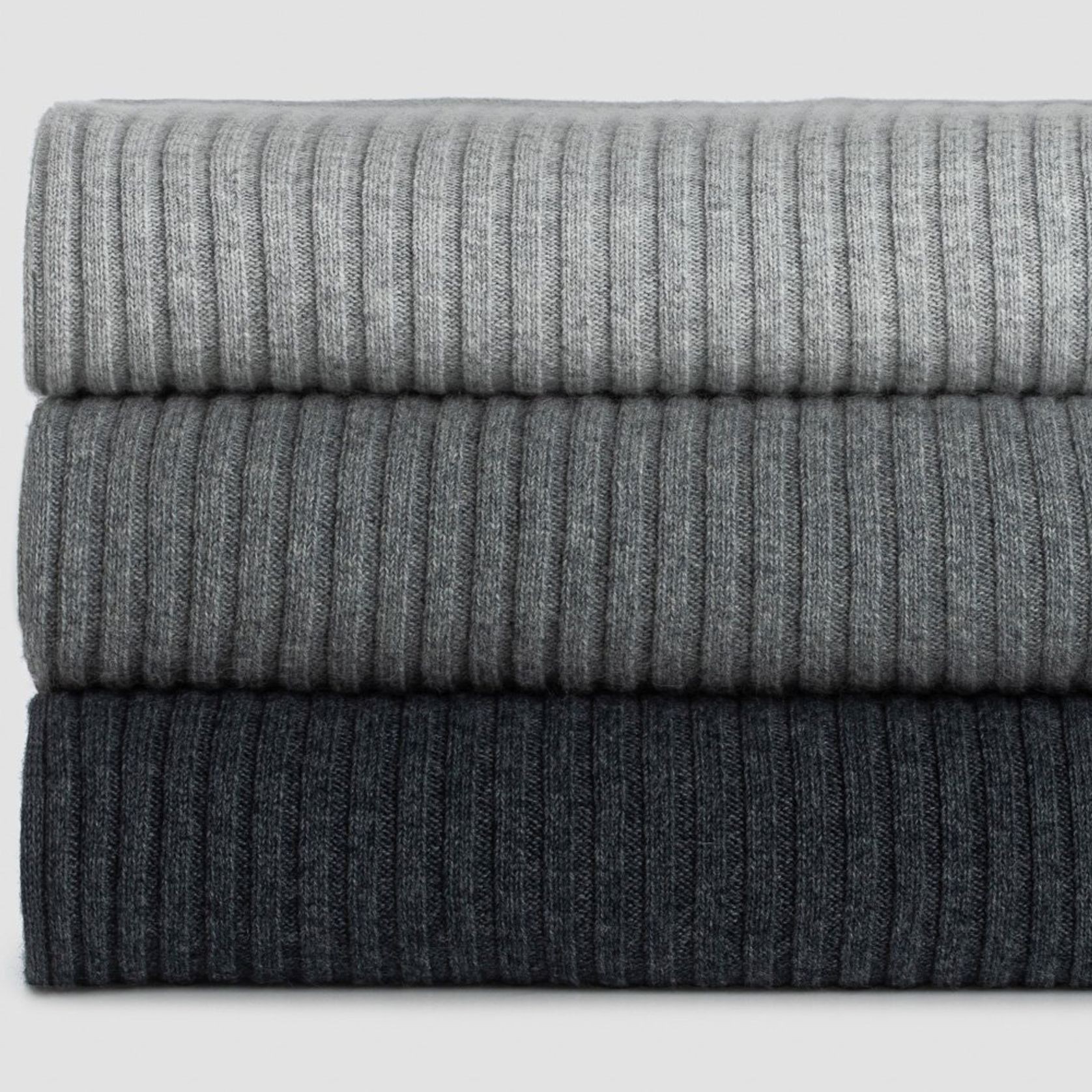 Wide Rib Angora & Merino Wool Blankets | ArchiPro AU